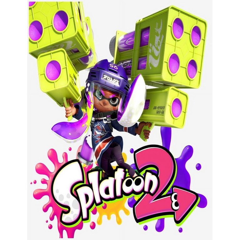 splatoon inkling girl coloring pages for kids