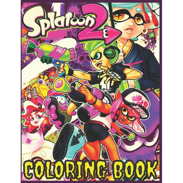 splatoon 2 coloring pages