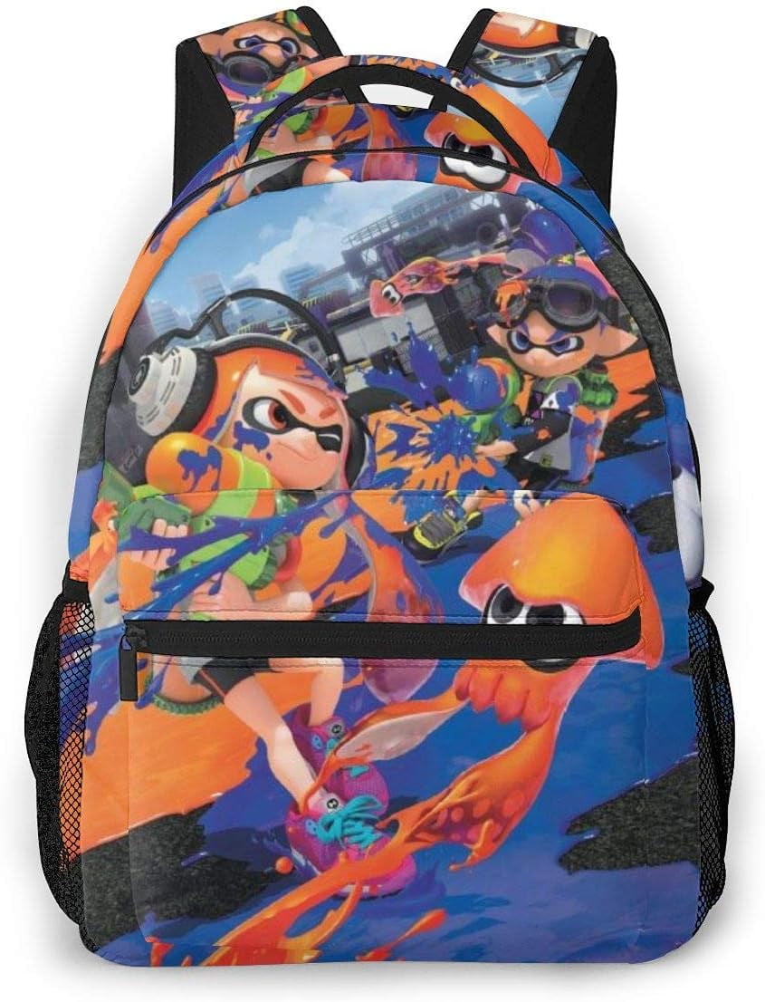 Splatoon 2 Pearl Anti Theft Slim Water Resistant Lightweight Business ...