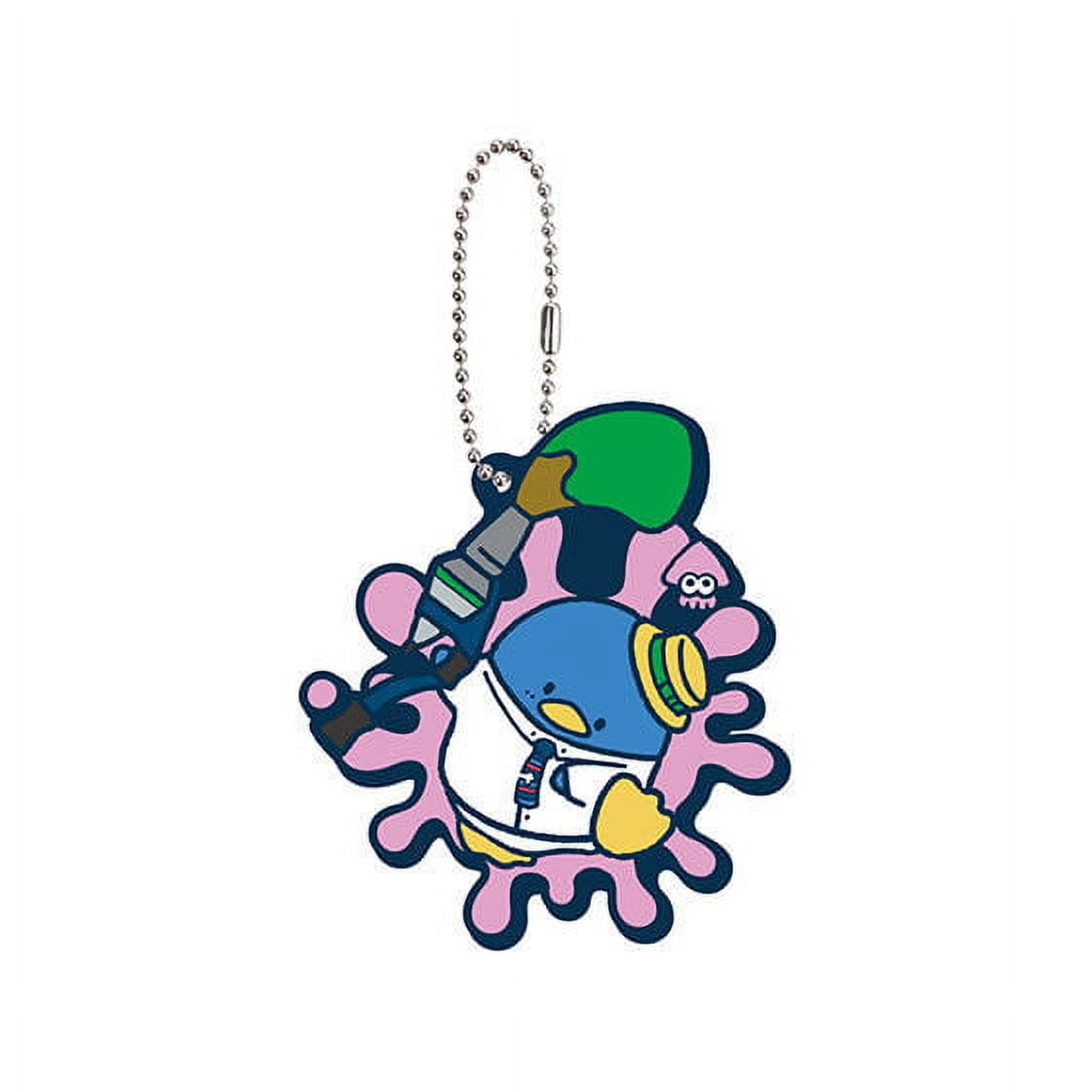 Splatoon 2 x Hello Kitty / Sanrio Characters Capsule Rubber Mascot ...