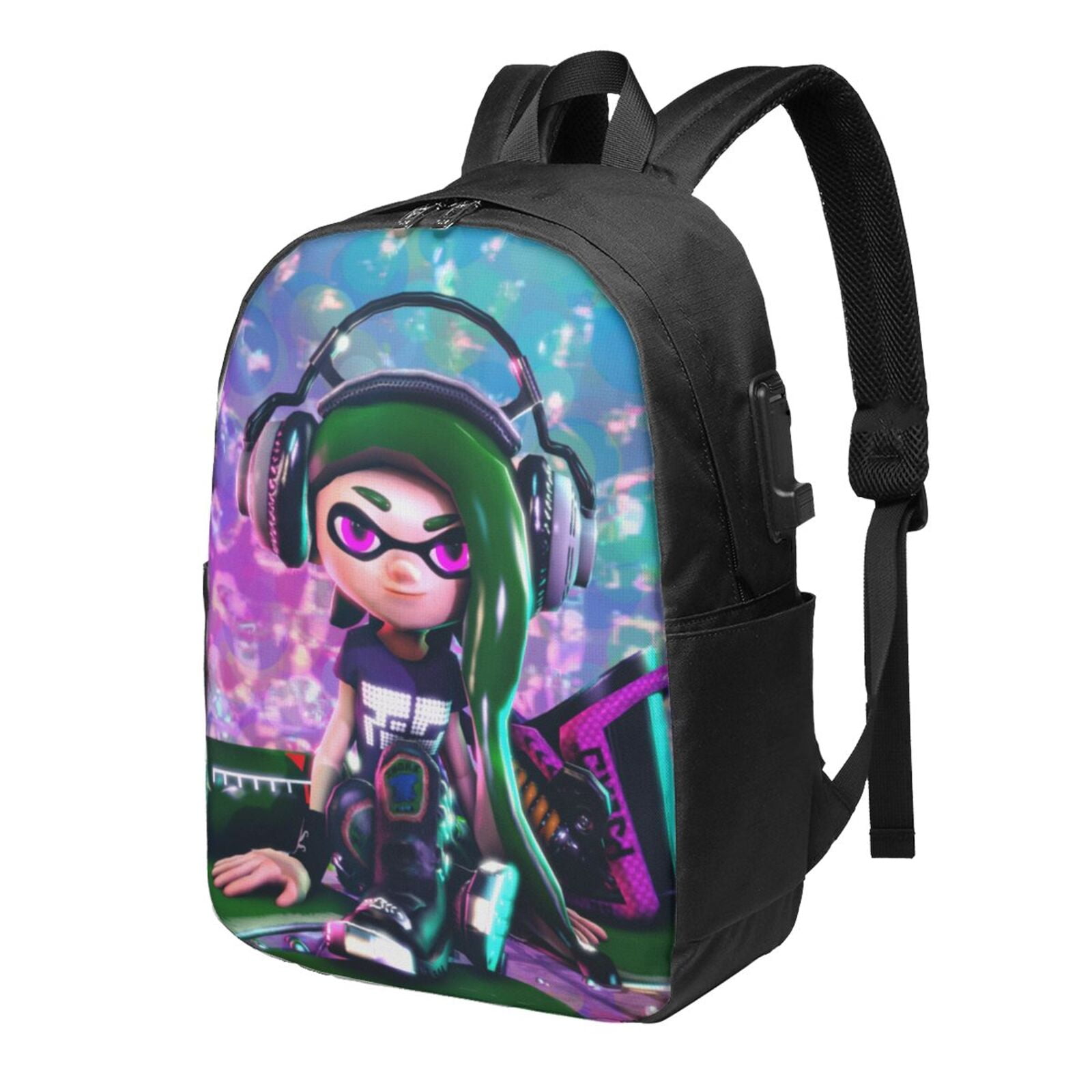 Splatoon 3 Backpack For Men Women Teen , Water Resistant Casual Daypack ...