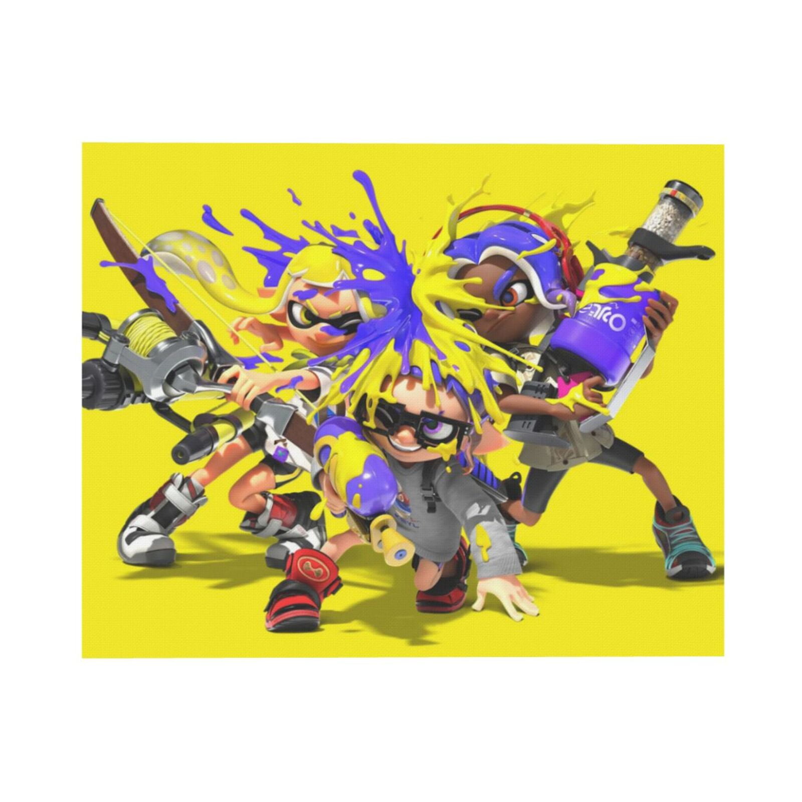 Splatoon 3 Game Canvas Decorative Poster Gift Art Picture Painting ...
