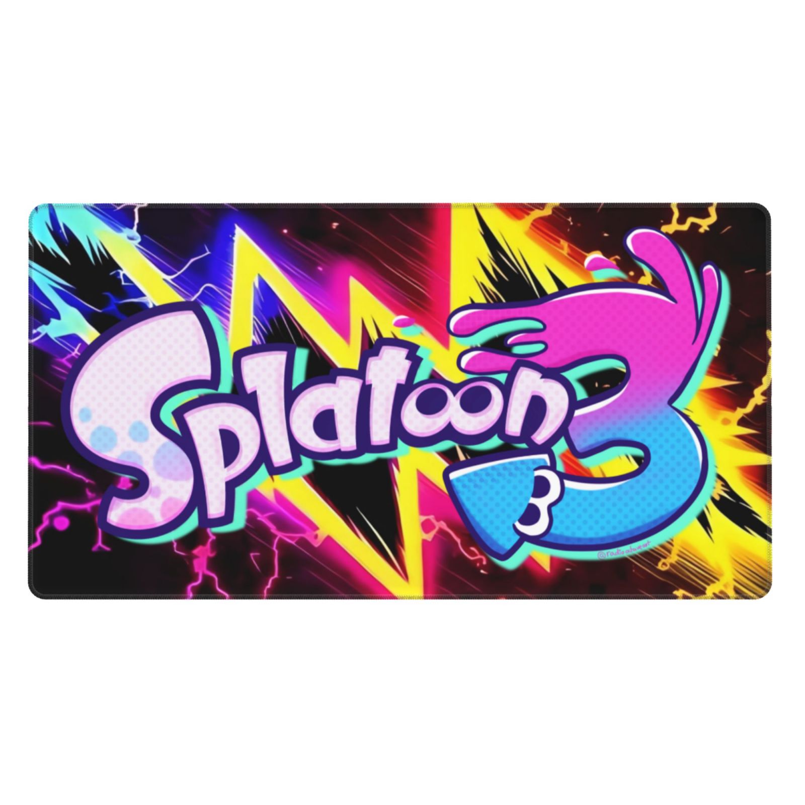 Splatoon 3 Mouse Pad 16x29.5 Inch Computer Keyboard Mouse Pad ...