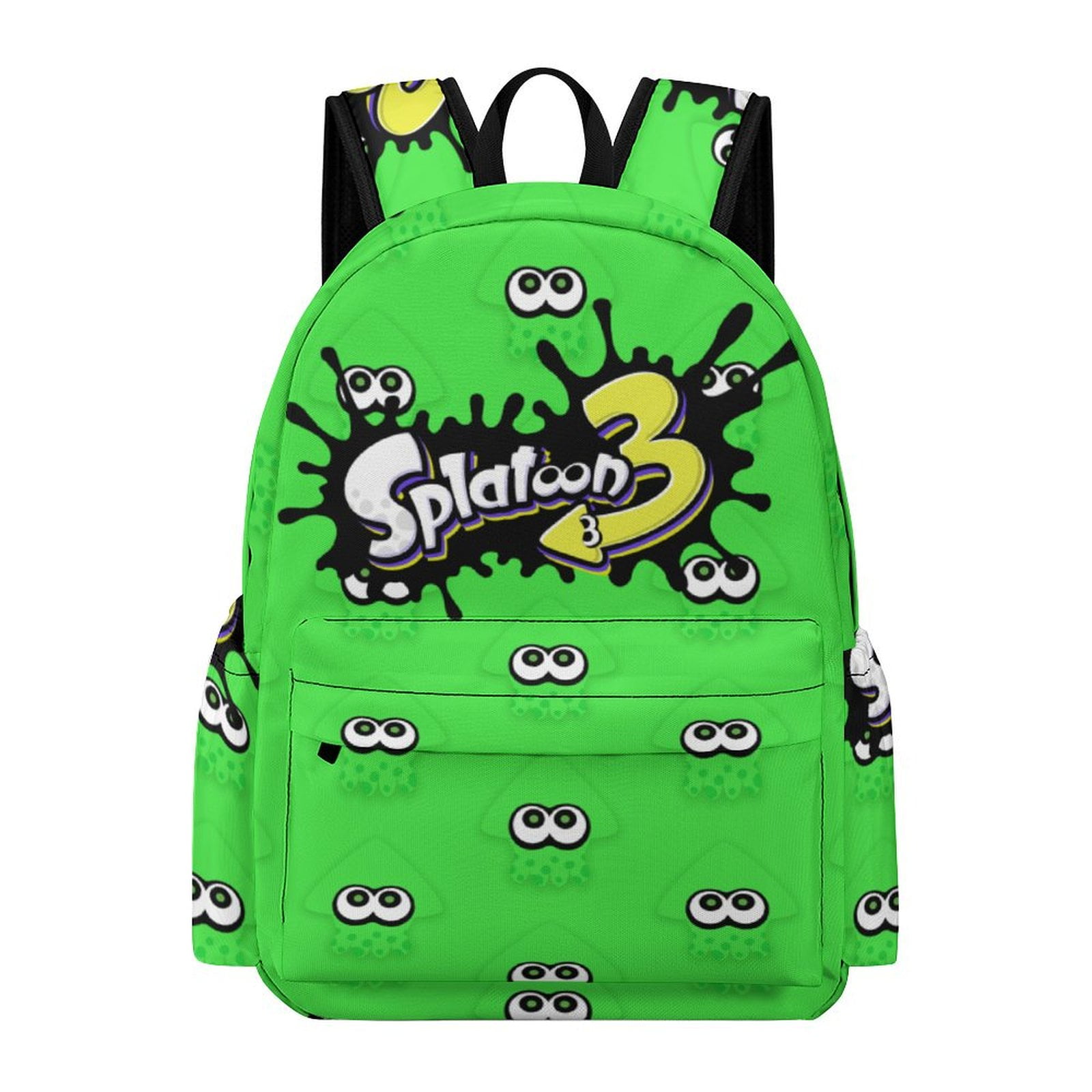 Splatoon 3 Symbol Schoolbag Backpack Daypack Student Satchel Bookbag ...