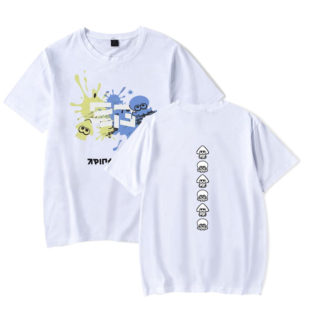 Splatoon 3 Tee Shirt Game Short Sleeve Causal Tshirt Fashion Pullover ...