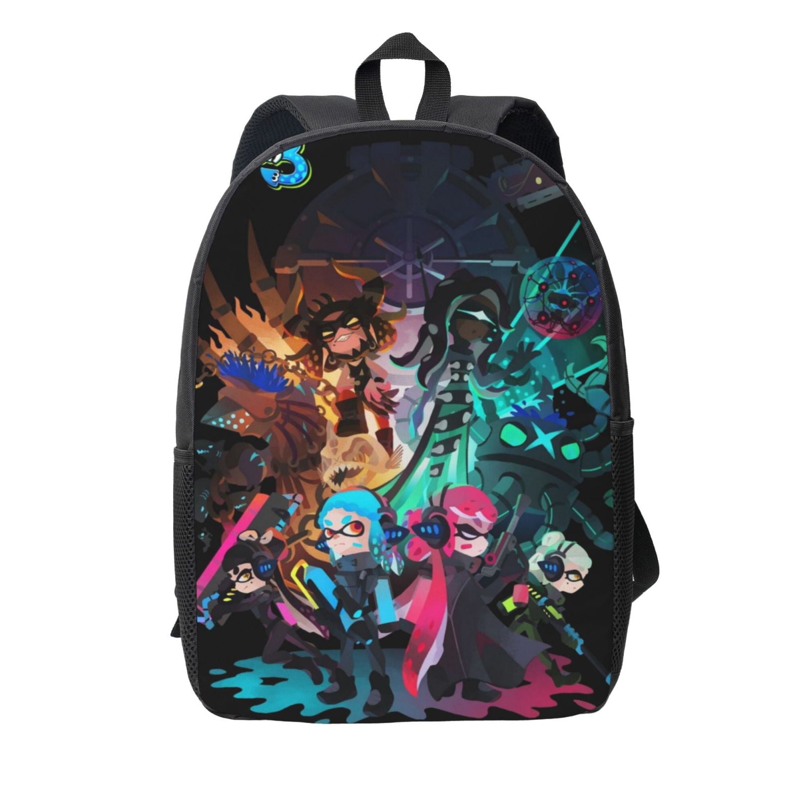 Splatoon Backpack, Large Capacity 17 Inch Laptop Backpack, Durable ...