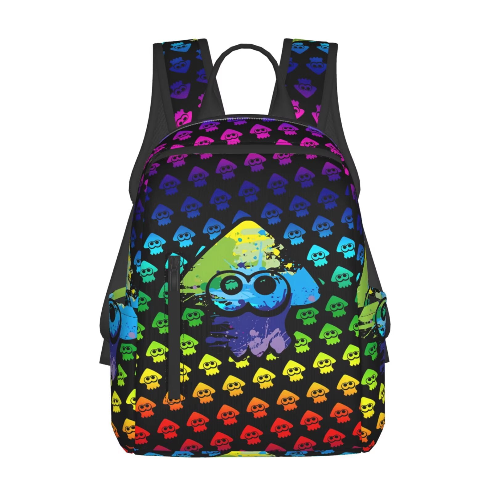 Splatoon Backpack Lightweight Large Capacity Laptop Backpack Adjustable ...