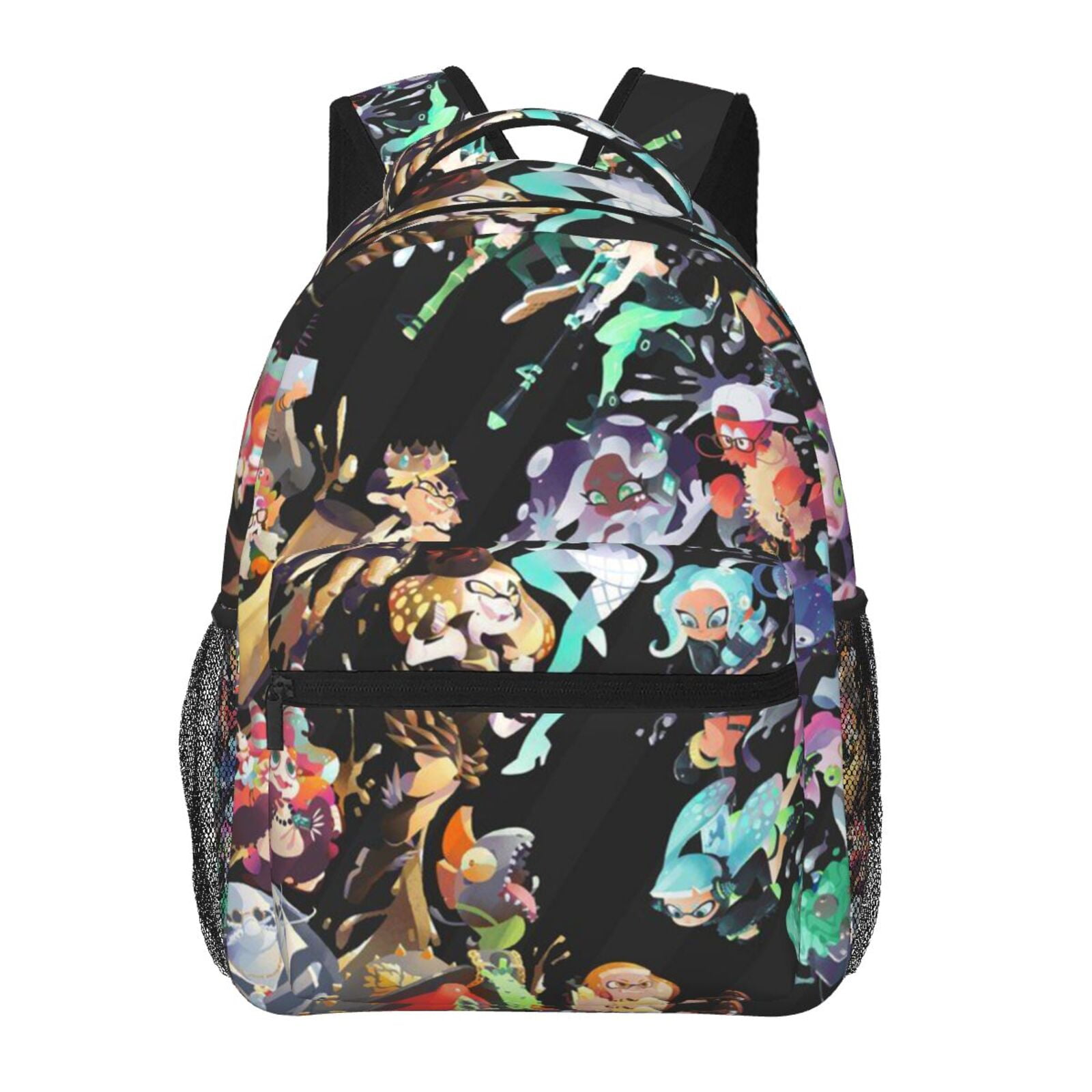 Splatoon Backpacks Daily Large Capacity Backpack Lightweight Rucksack ...