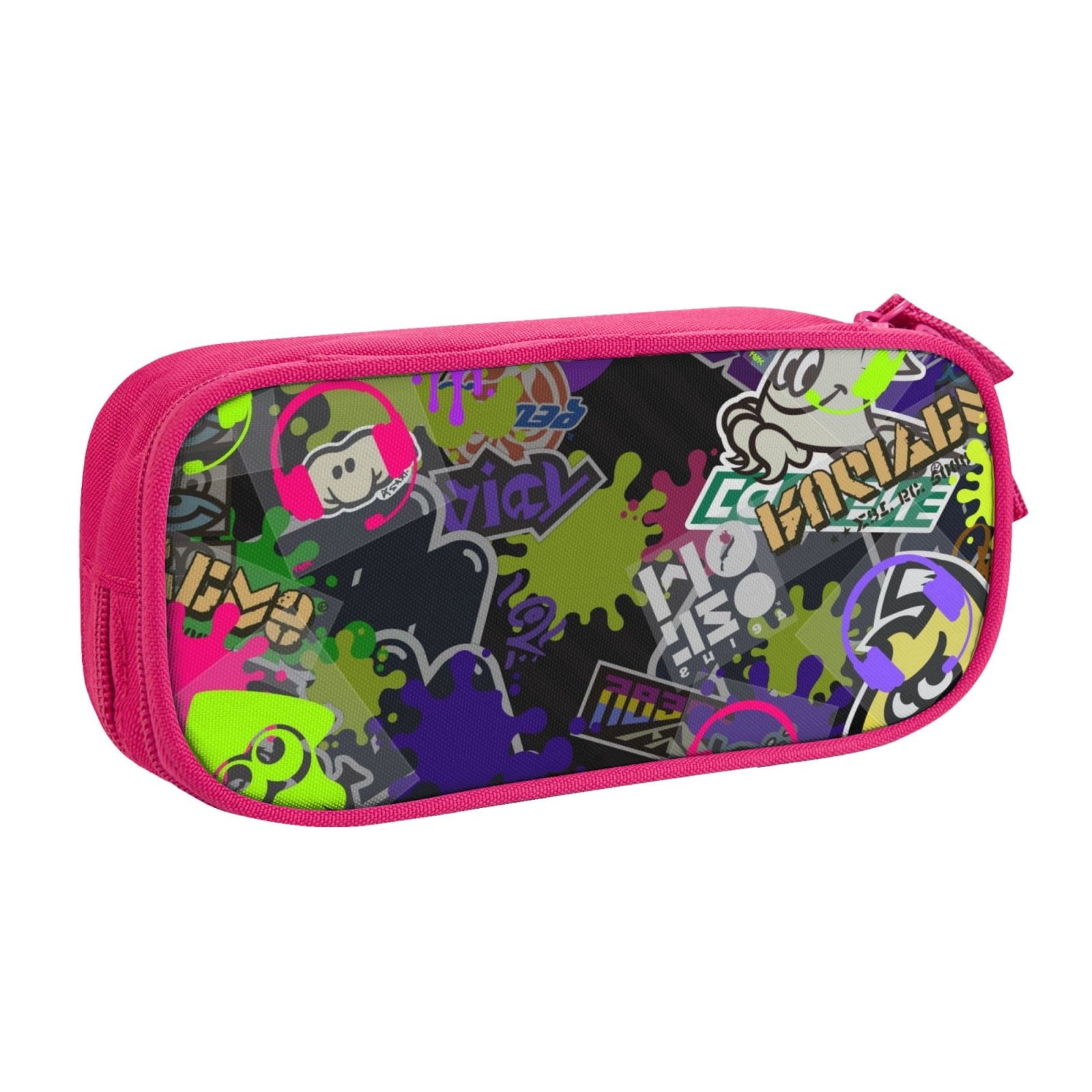 Splatoon Big Capacity Pencil Case, Large Storage Pencil Pouch Pen Case ...