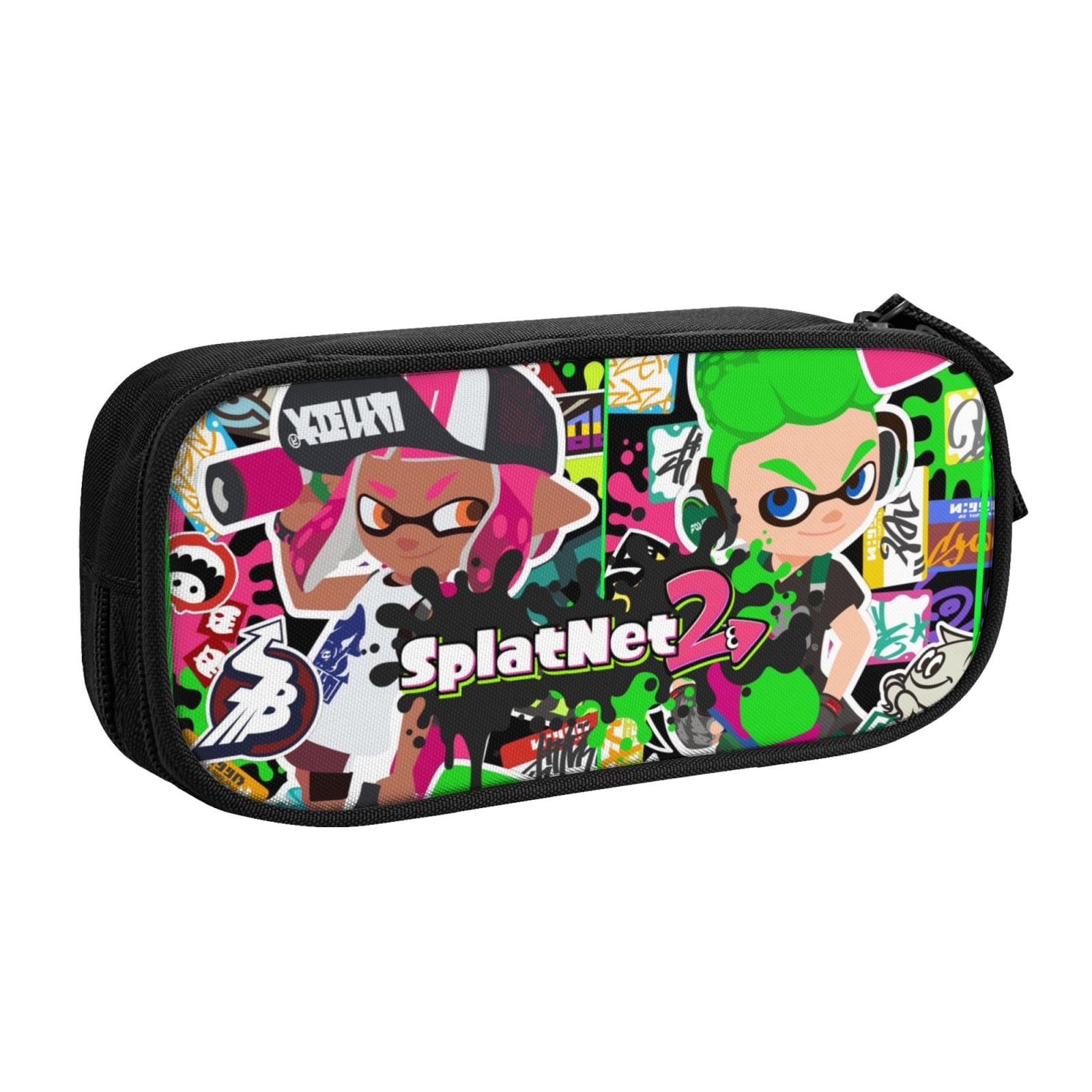 Splatoon Big Capacity Pencil Case, Large Storage Pencil Pouch Pen Case ...