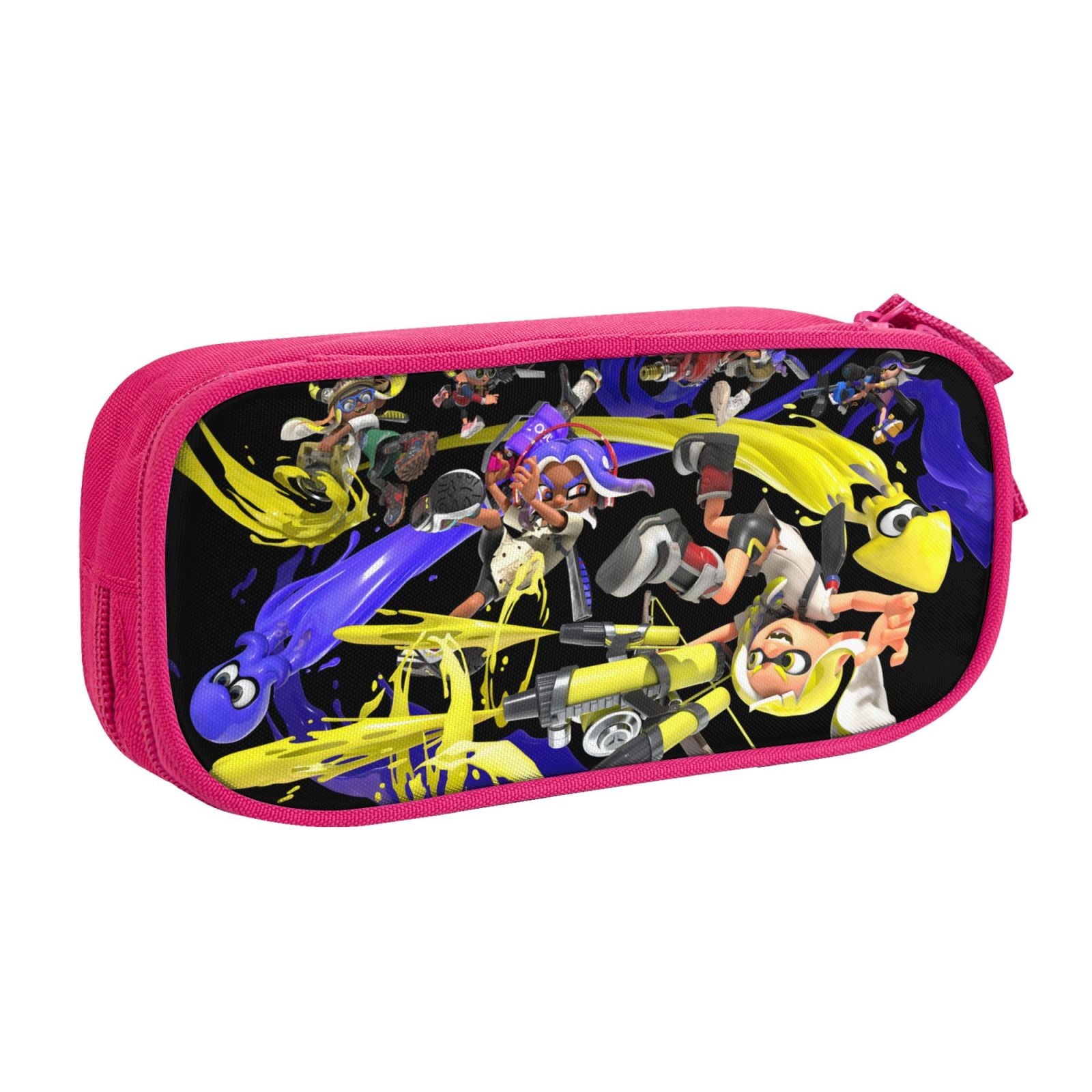 Splatoon Big Capacity Pencil Case, Large Storage Pencil Pouch Pen Case ...