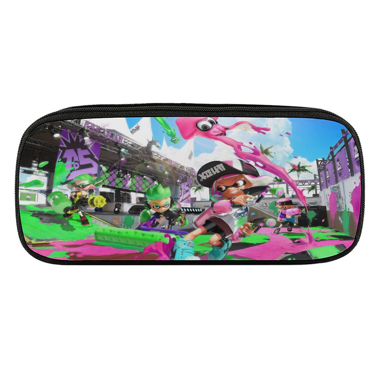 Splatoon Big Capacity Pencil Case, Large Storage Pencil Pouch Pen Case ...