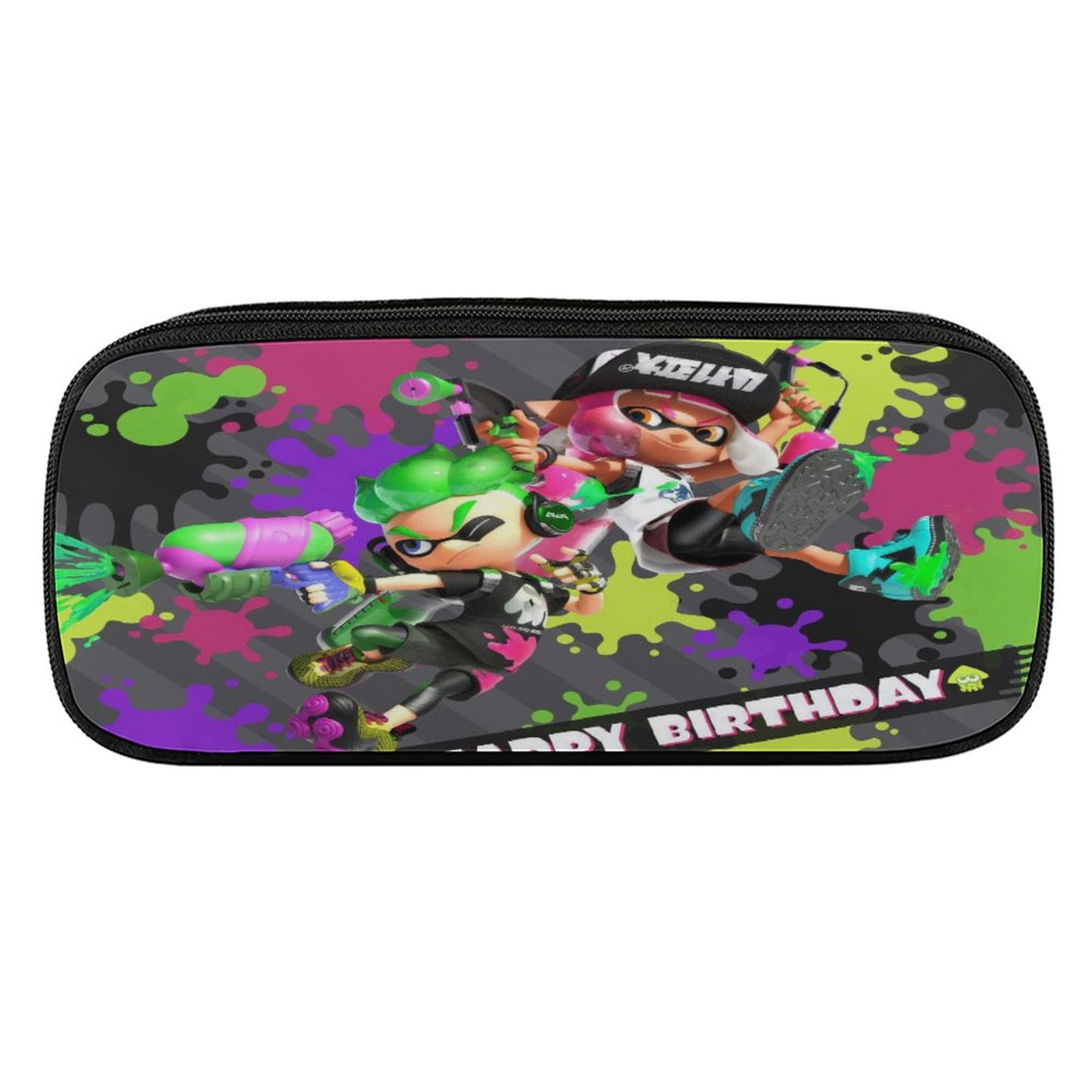 Splatoon Big Capacity Pencil Case, Large Storage Pencil Pouch Pen Case ...