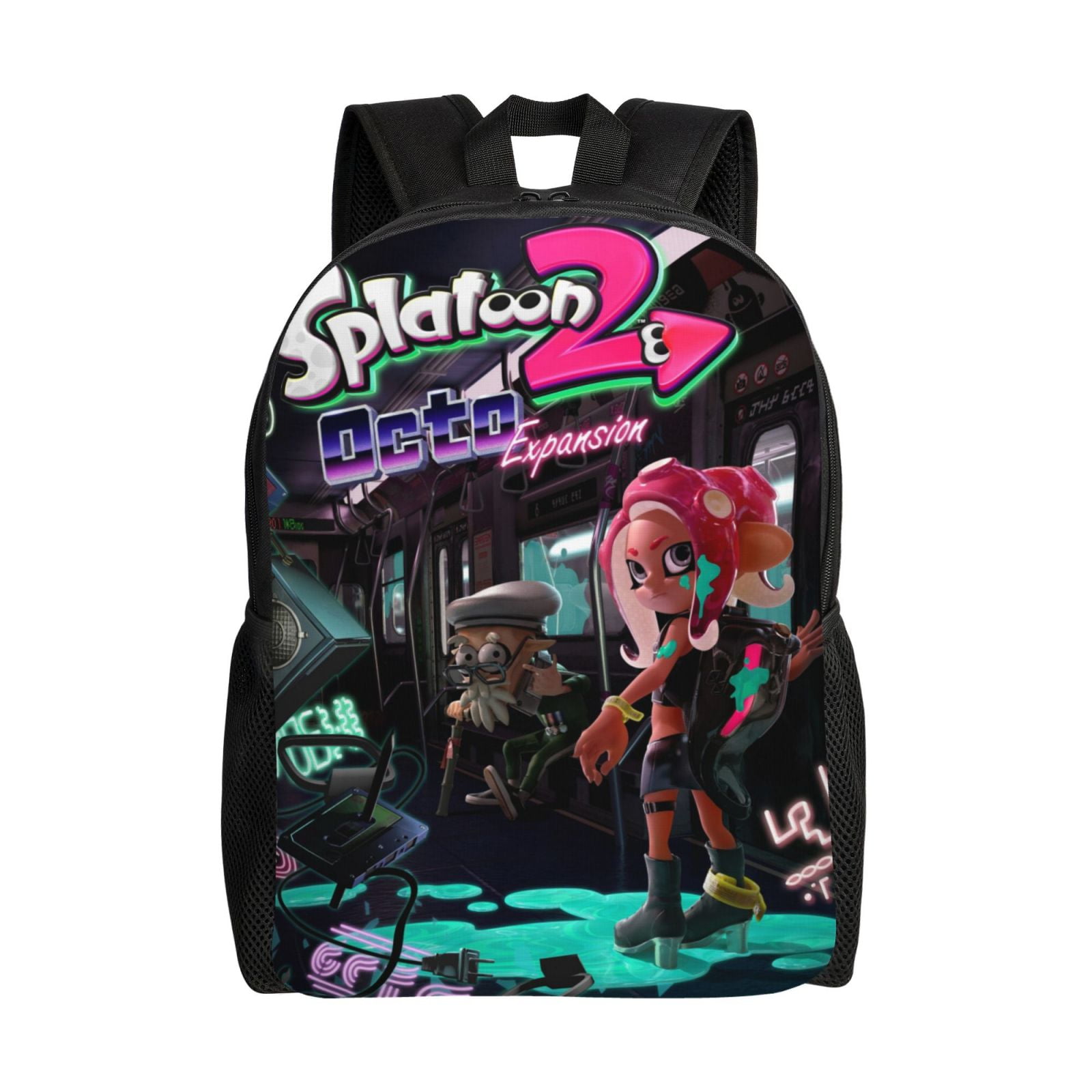 Splatoon Casual Daypack School Backpack High Capacity Lightweight ...
