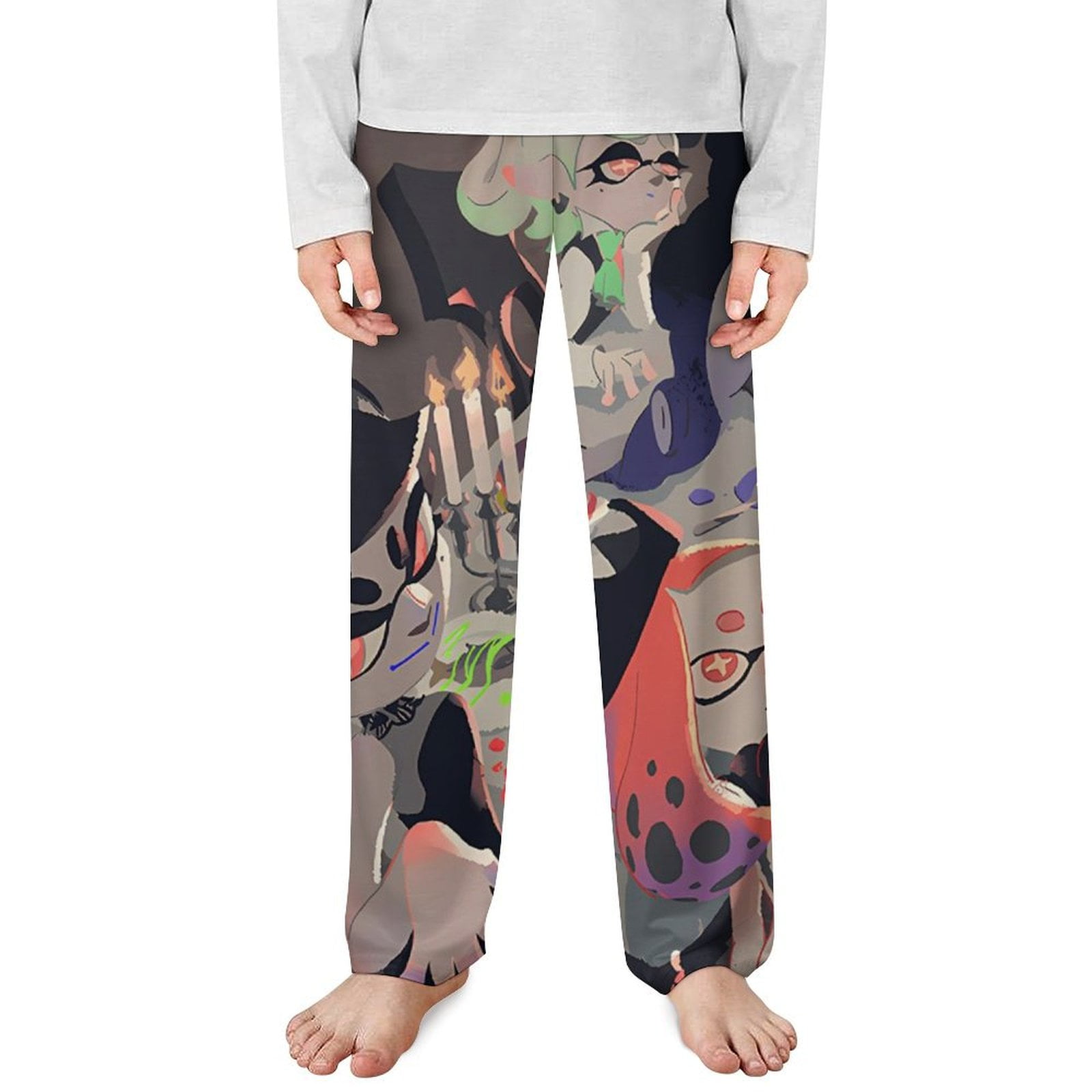 Splatoon Characters Children's Pajamas Cozy Lounge Straight Leg ...
