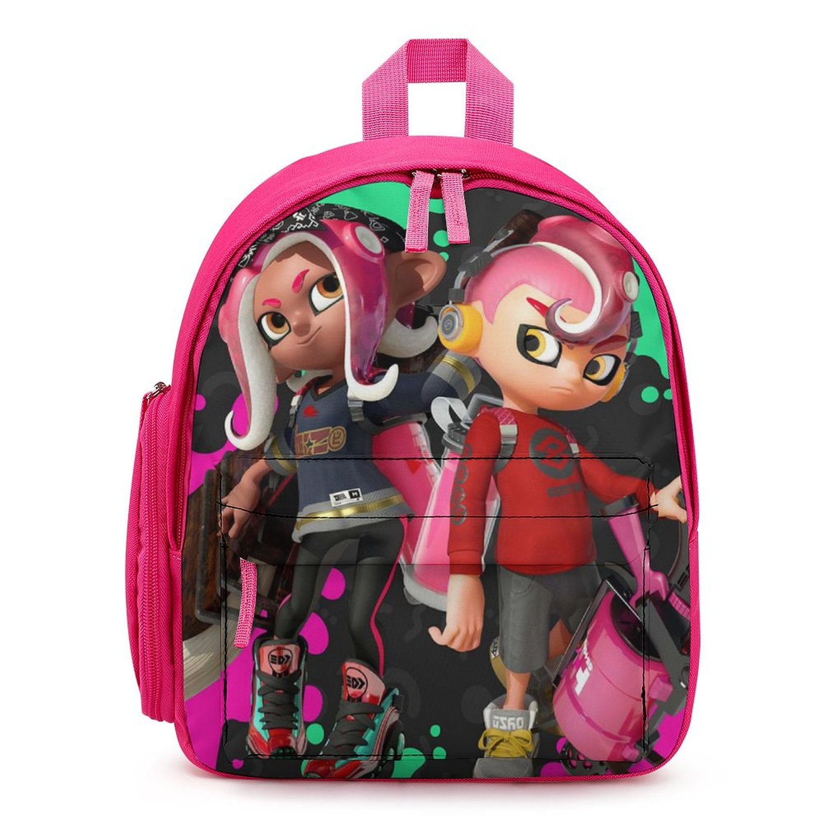 Splatoon Cute Backpack Zipper Lightweight Daypack Fashion Small ...