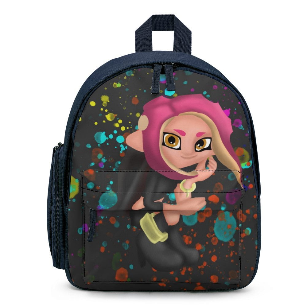 Splatoon Cute Backpack Zipper Lightweight Daypack Fashion Small ...