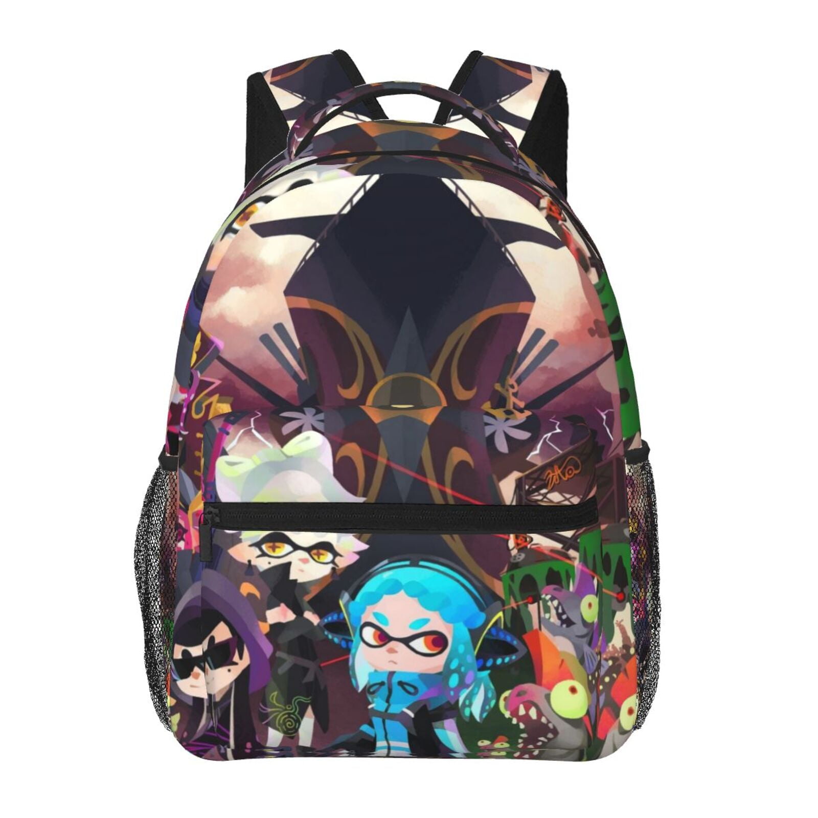 Splatoon Game Poster Casual Backpack Laptop Daypack School Bag Bookbag ...
