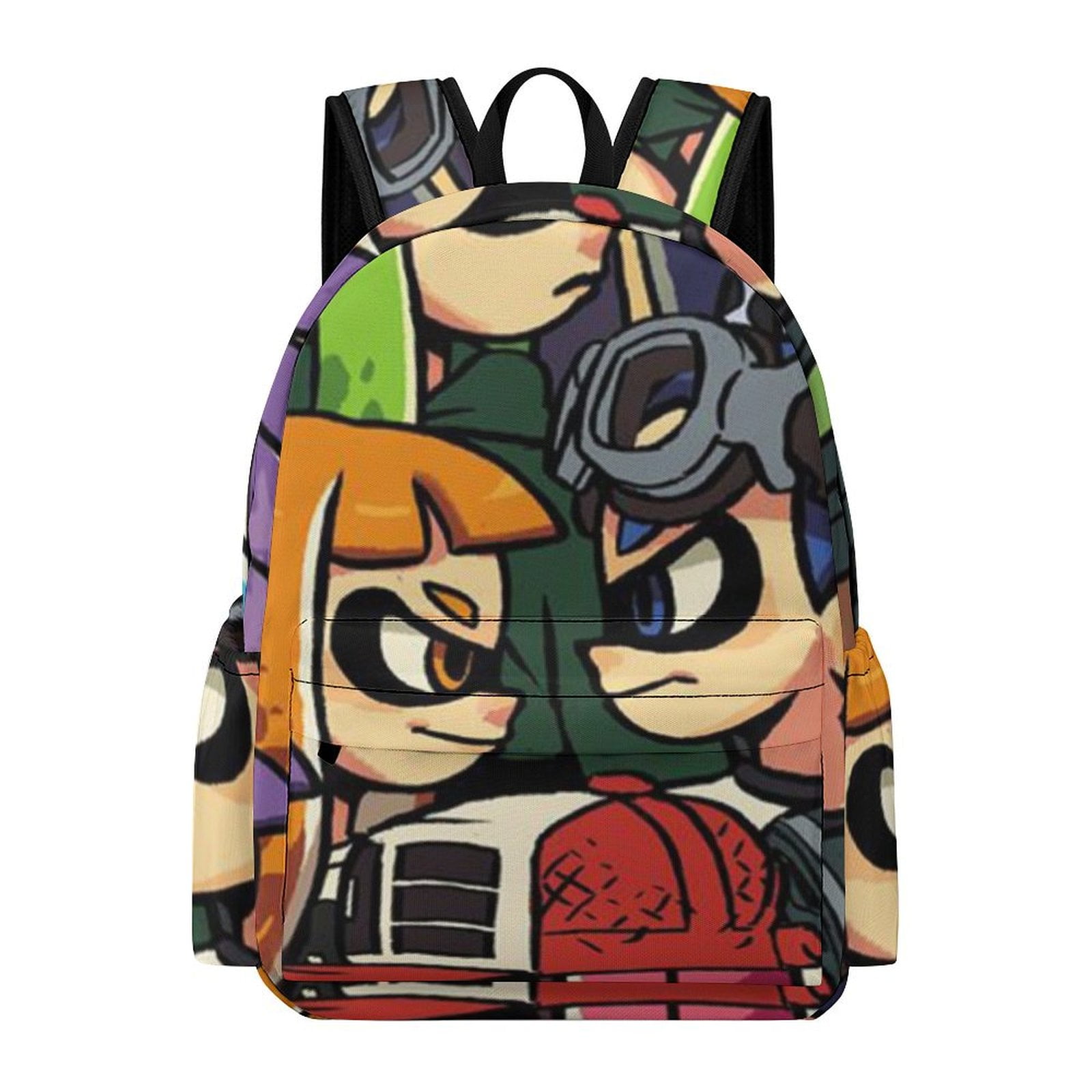 Splatoon Game Poster Schoolbag Backpack Daypack Student Satchel Bookbag ...
