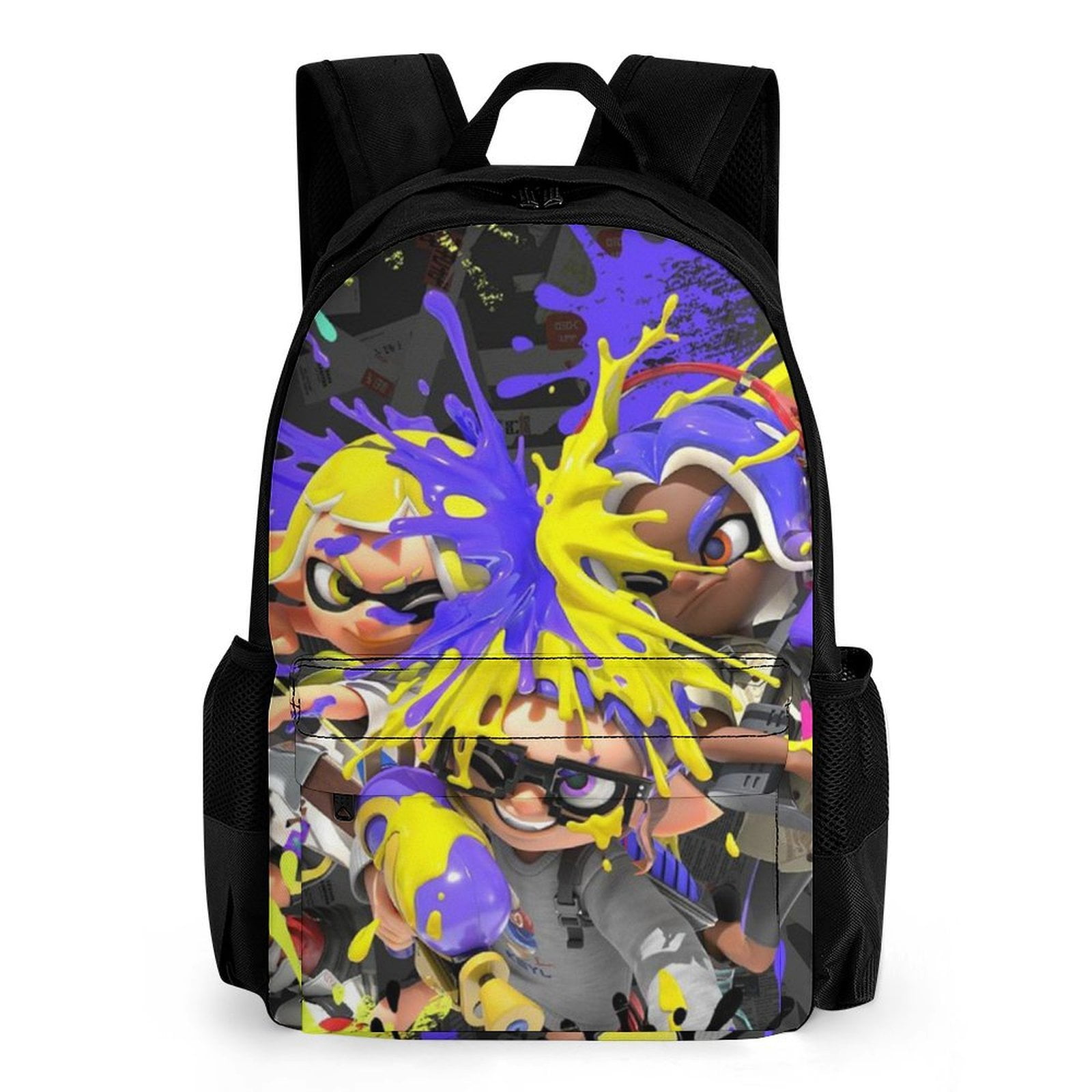 Splatoon Game School Bag Laptop Backpack Large Capacity Daypack ...