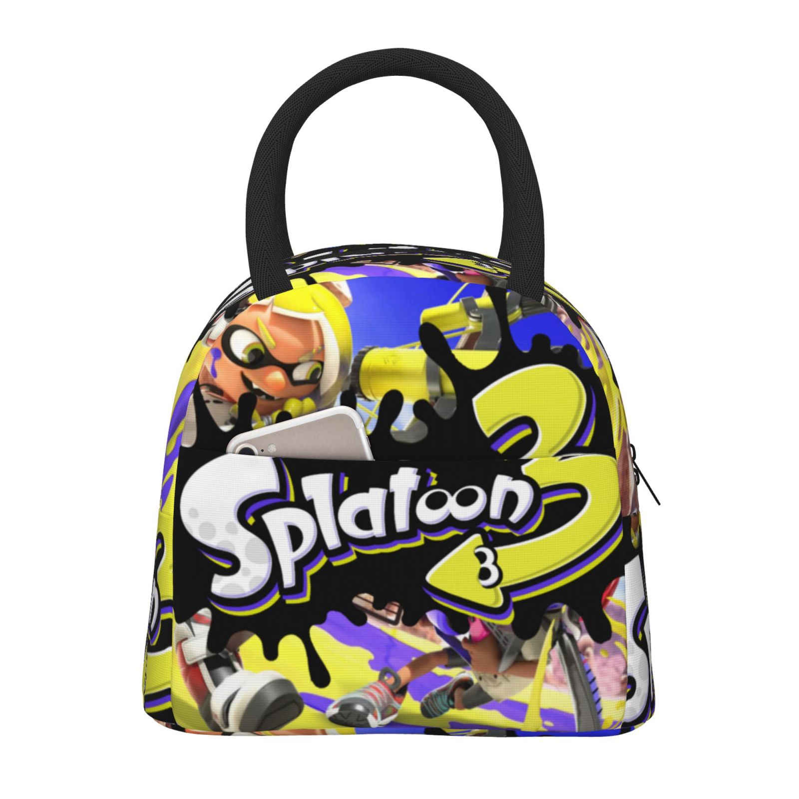 Splatoon Hero Portable Lunch Bag Insulation Meal Bag Lunchbag Large ...