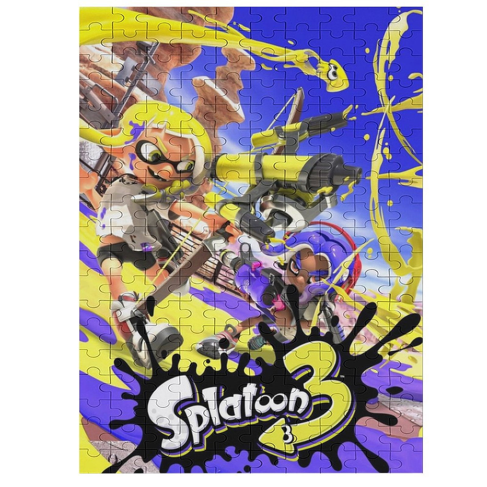 Splatoon Jigsaw Puzzle 200 Piece Art Puzzles for Adults Kids Families ...