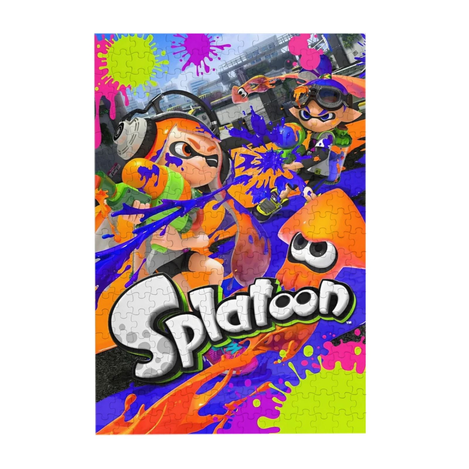 Splatoon Jigsaw Puzzle 300 Piece Art Puzzles for Adults Kids Families ...