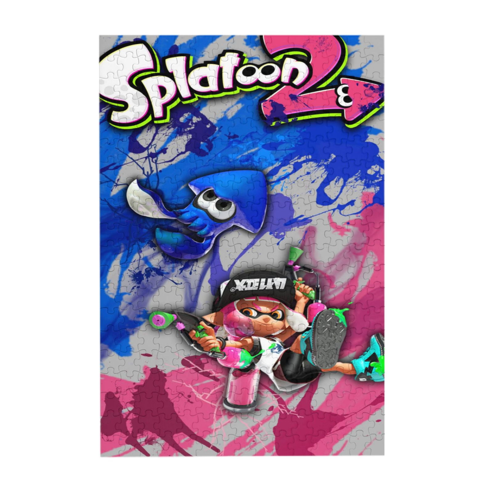 Splatoon Jigsaw Puzzle 300 Piece Art Puzzles for Adults Kids Families ...