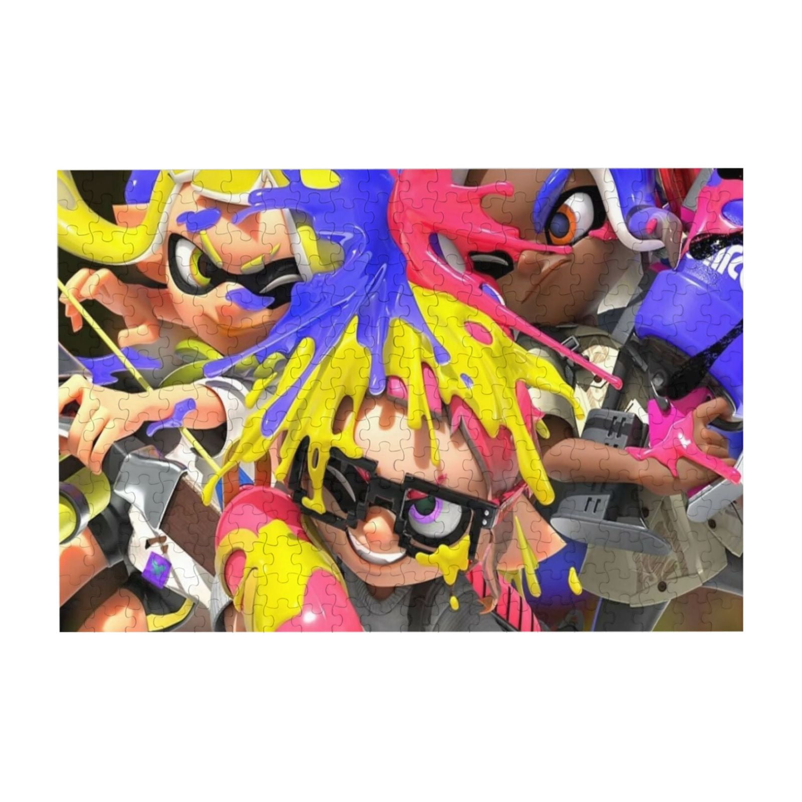 Splatoon Jigsaw Puzzle 300 Piece Art Puzzles for Adults Kids Families ...