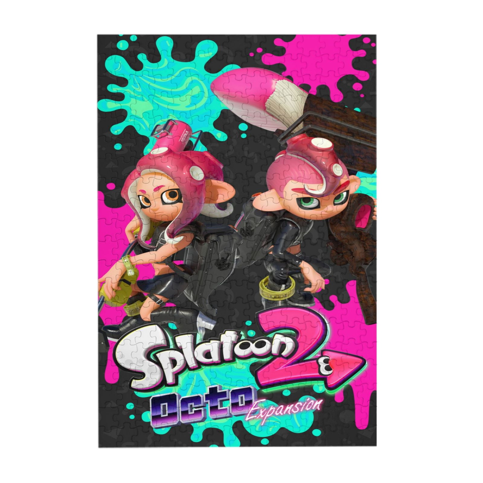 Splatoon Jigsaw Puzzle 300 Piece Art Puzzles for Adults Kids Families ...
