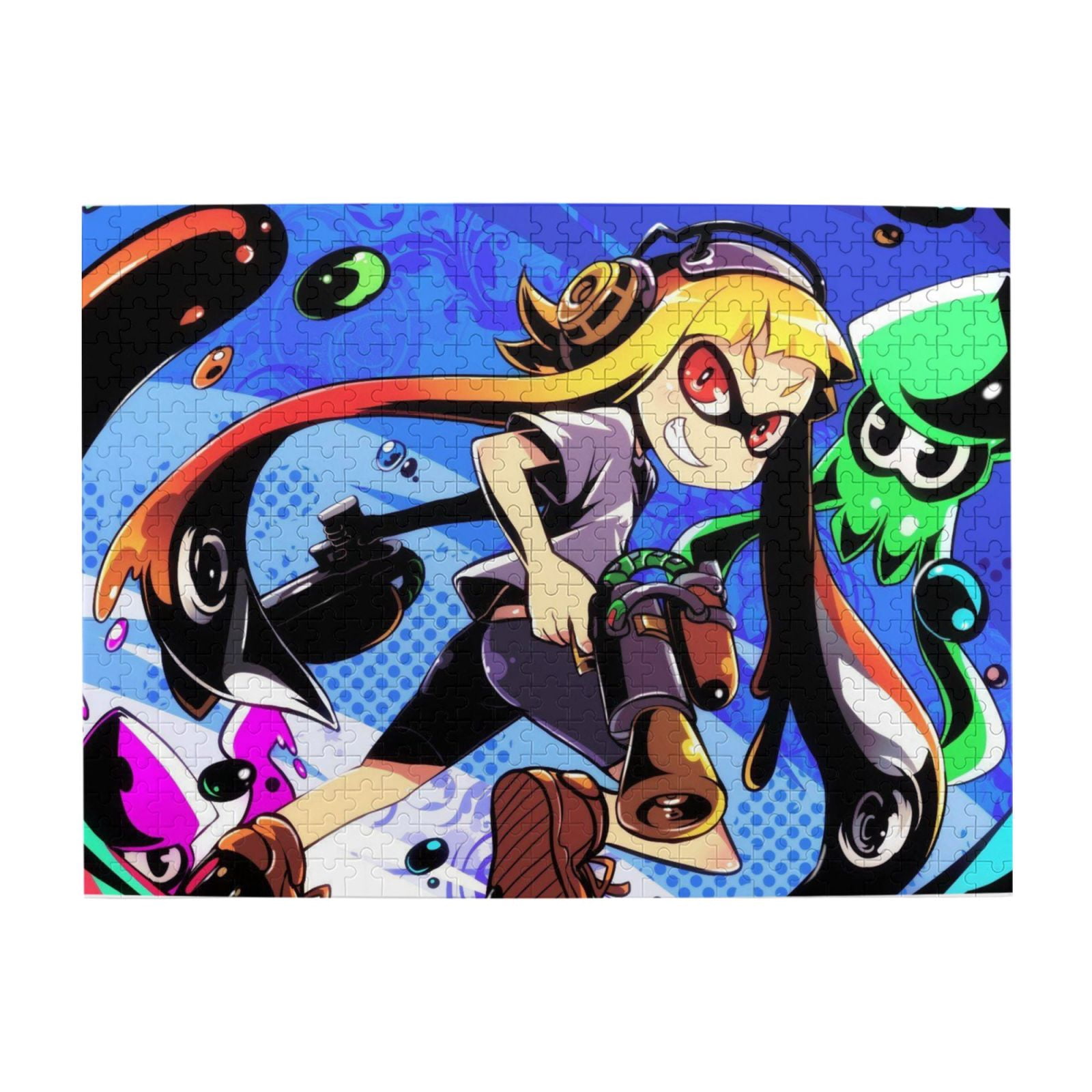 Splatoon Jigsaw Puzzle 500 Piece Art Puzzles for Adults Kids Families ...