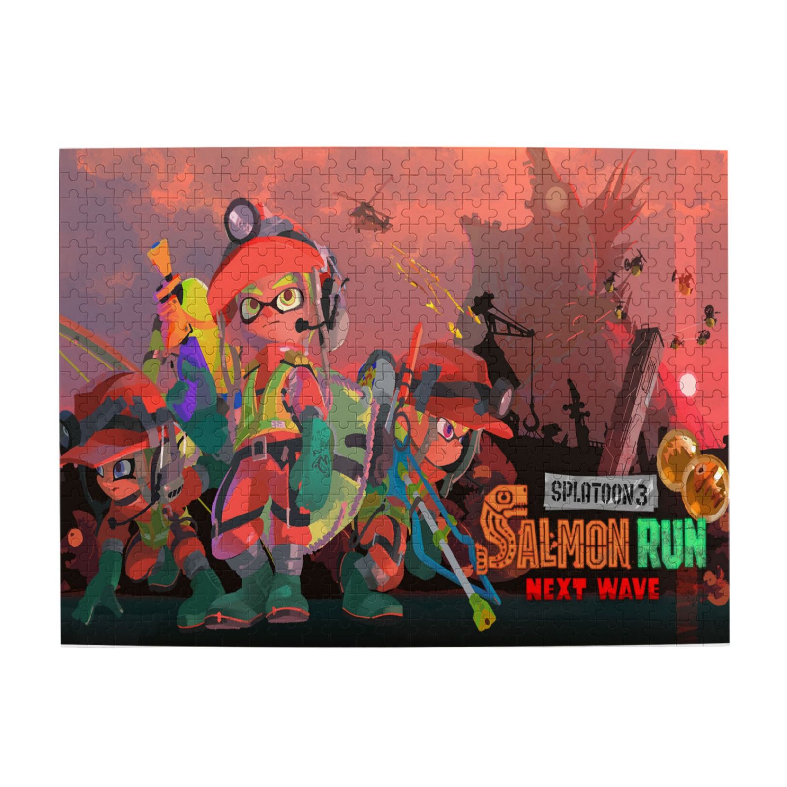 Splatoon Jigsaw Puzzle 500 Piece Art Puzzles for Adults Kids Families ...