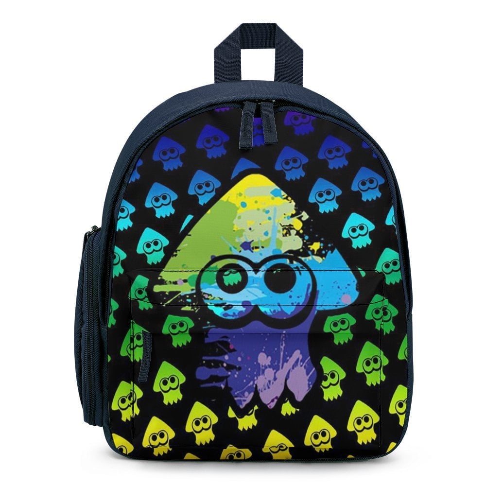 Splatoon Backpacks Lightweight Casual Bookbags Travel Daypack Bookbags ...