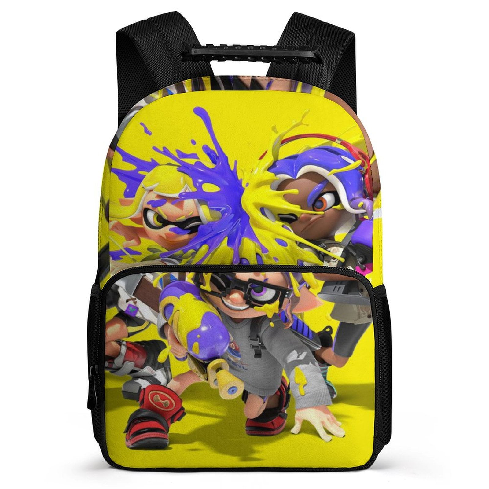 Splatoon Backpacks Lightweight Casual Bookbags Travel Daypack Bookbags ...