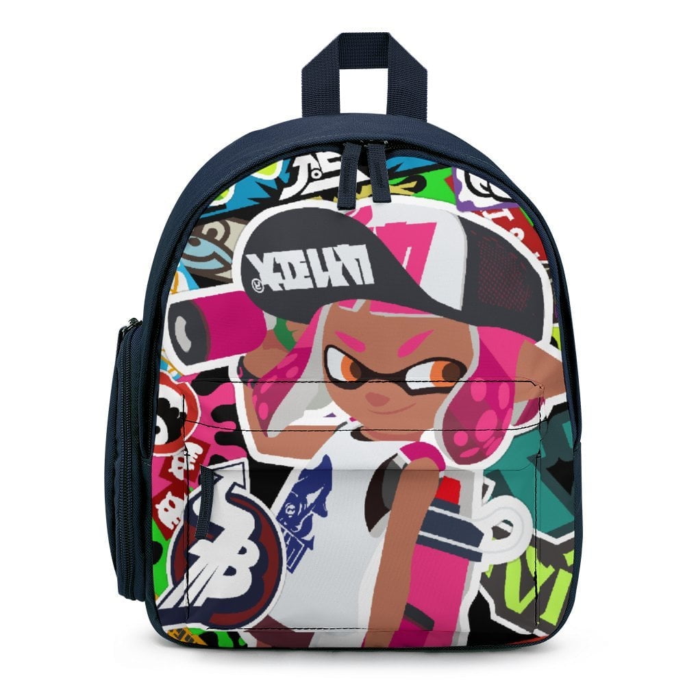 Splatoon Backpacks Lightweight Casual Bookbags Travel Daypack Bookbags ...