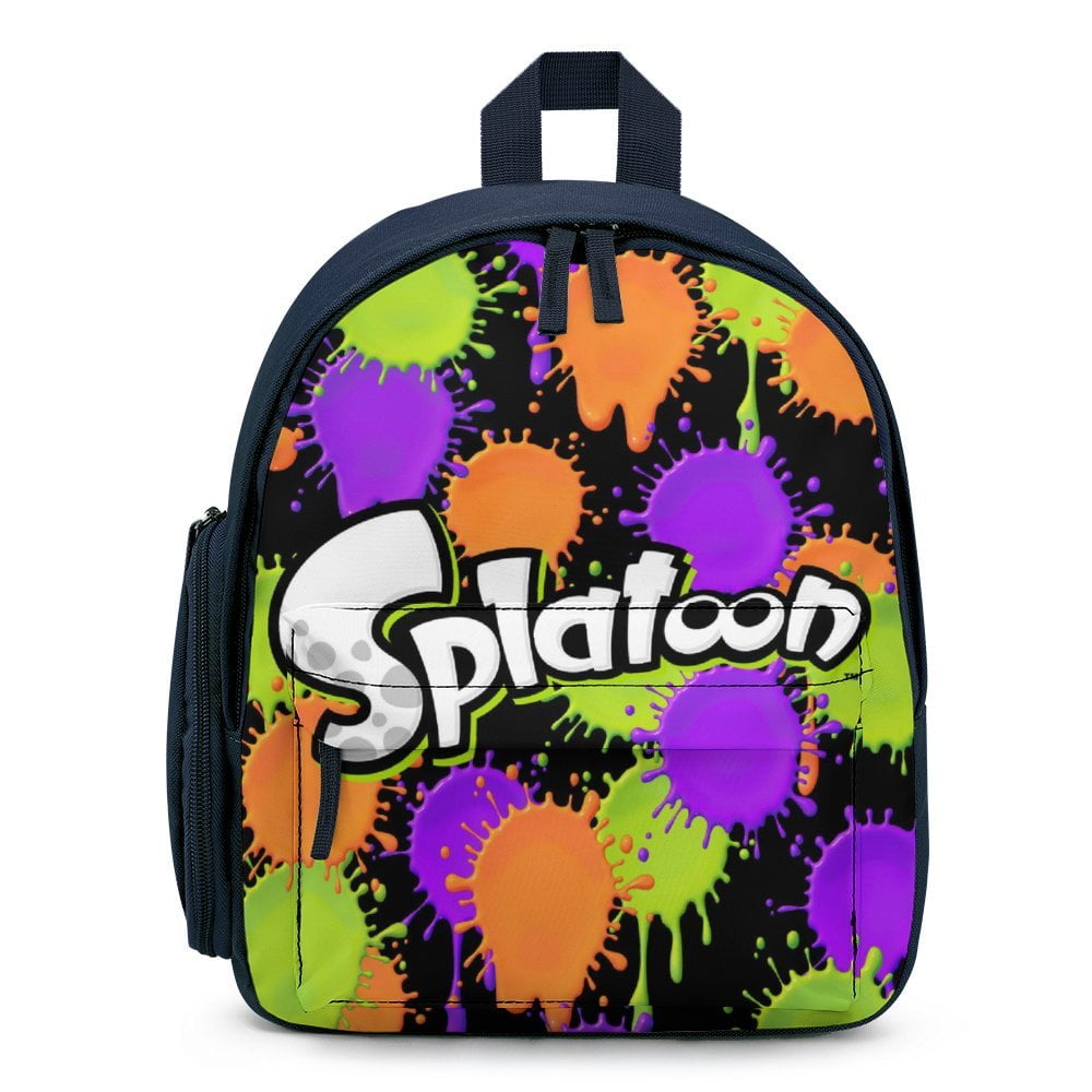 Splatoon Backpacks Lightweight Casual Bookbags Travel Daypack Bookbags ...