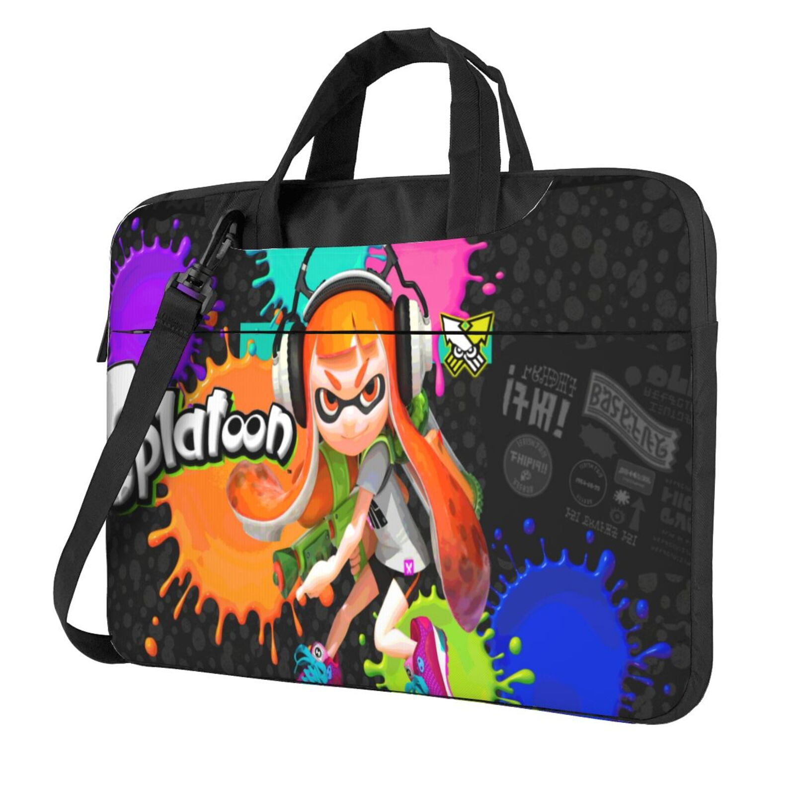 Splatoon Laptop Bag Case, 13 inch Computer Bag Laptop Shoulder Carrying ...