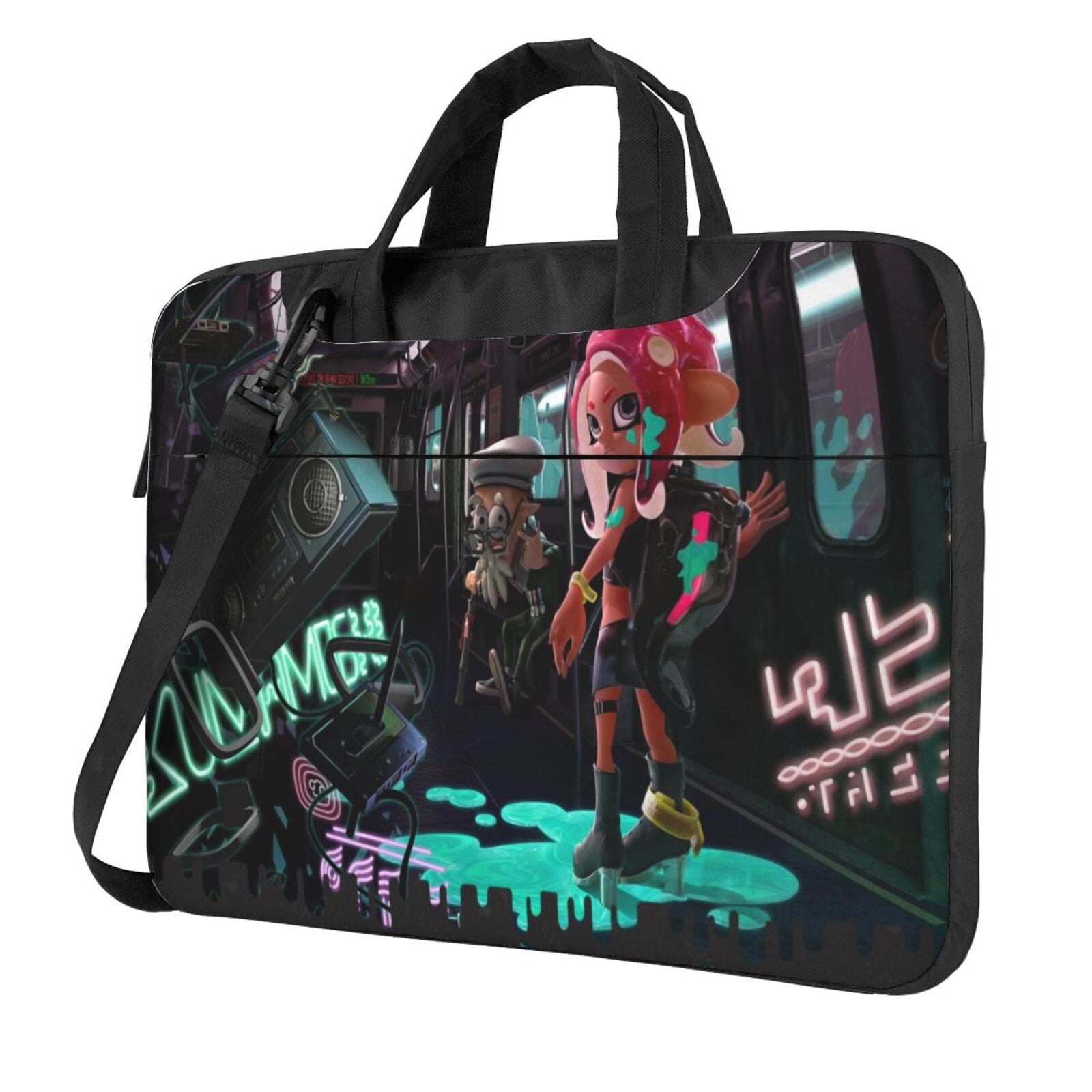 Splatoon Laptop Bag Case, 14 inch Computer Bag Laptop Shoulder Carrying ...