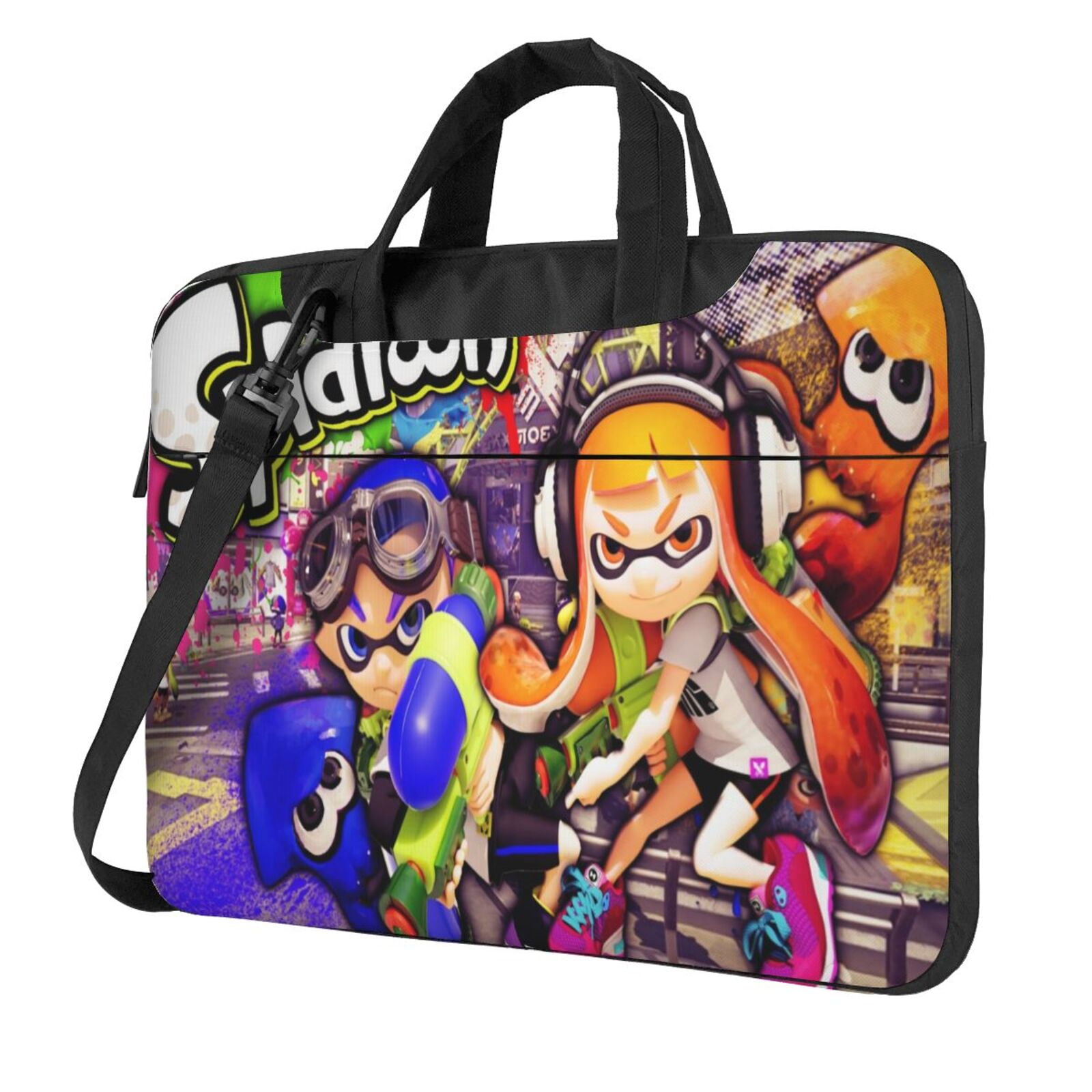 Splatoon Laptop Bag Case, 15.6 inch Computer Bag Laptop Shoulder ...