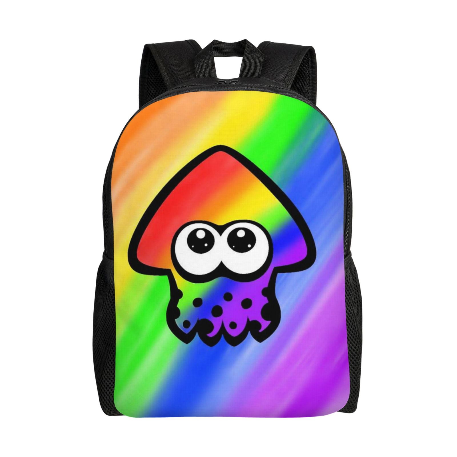 Splatoon Logo Unisex Backpack Laptop Daypack Adjustable Shoulders ...