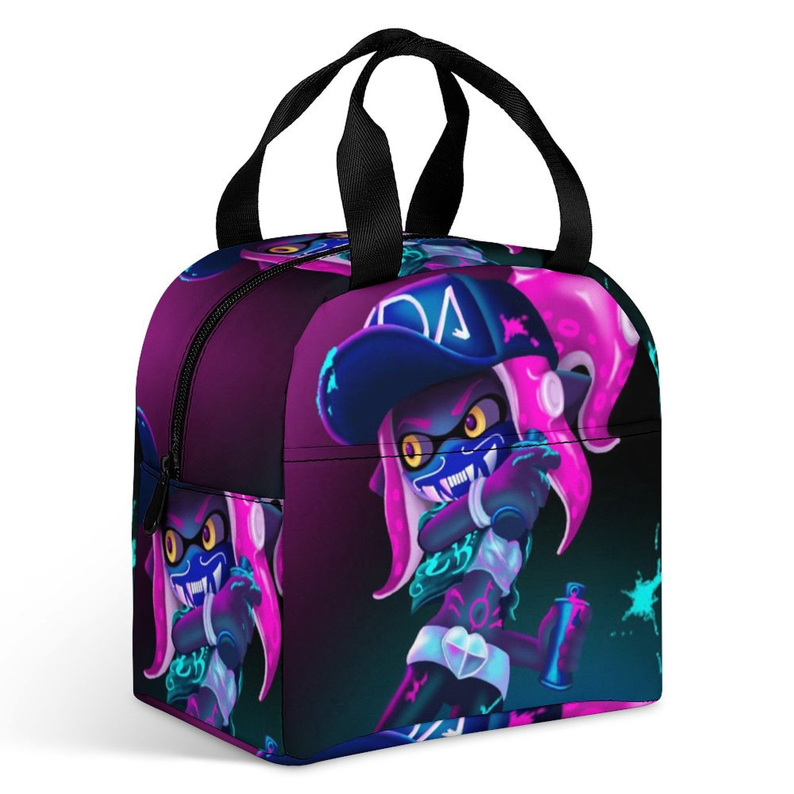 Splatoon Lunchbag Reusable Lunch Box Container Bag Insulated Meal Tote ...