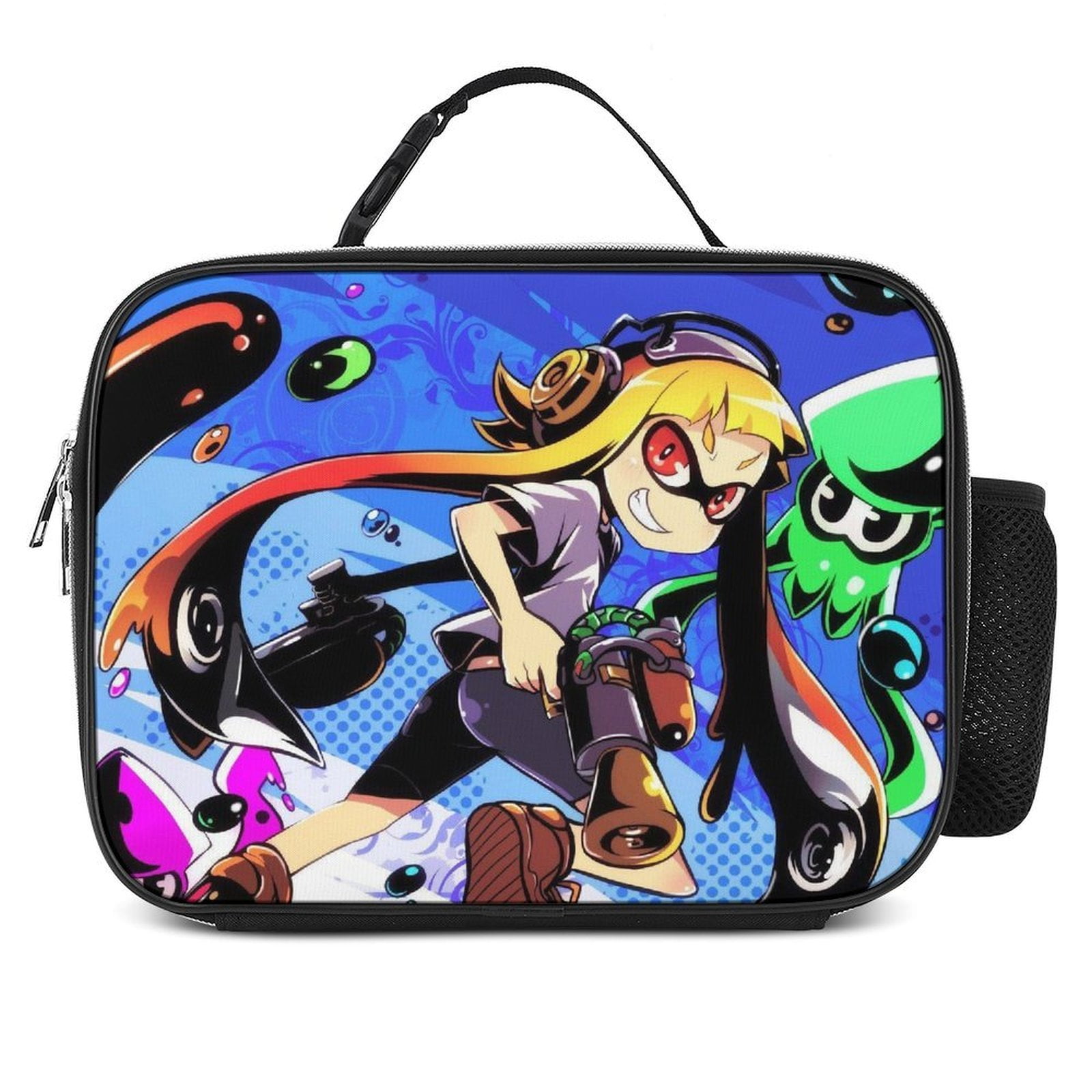 Splatoon Lunch Box Reusable Lunch Bag Insulated Portable Lunch Tote Bag ...