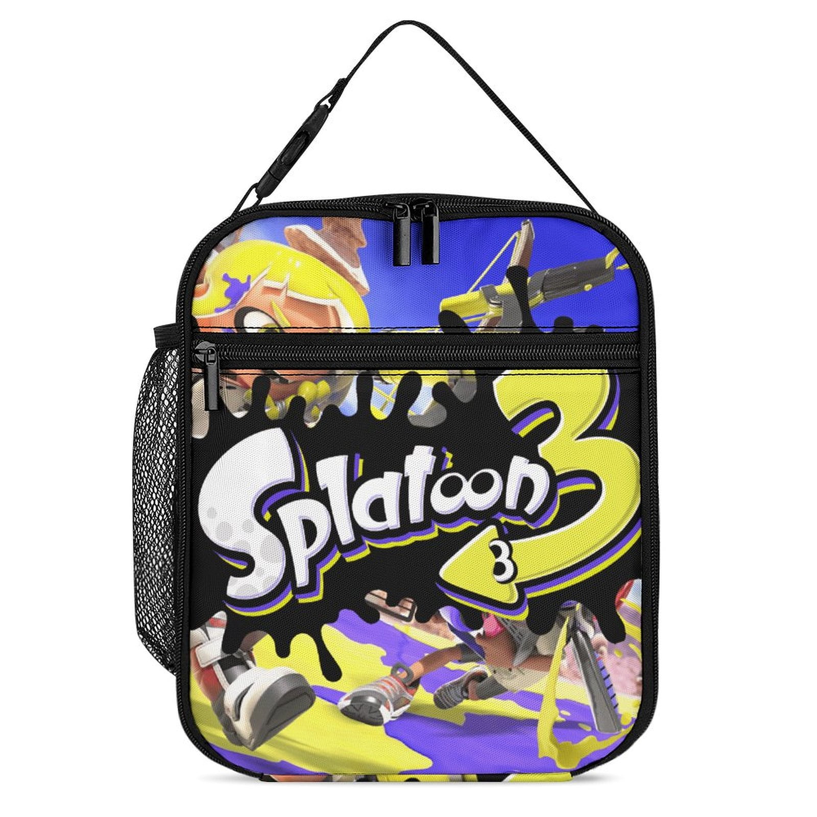 Splatoon Lunch Box Reusable Lunch Bag Insulated Portable Lunch Tote Bag ...