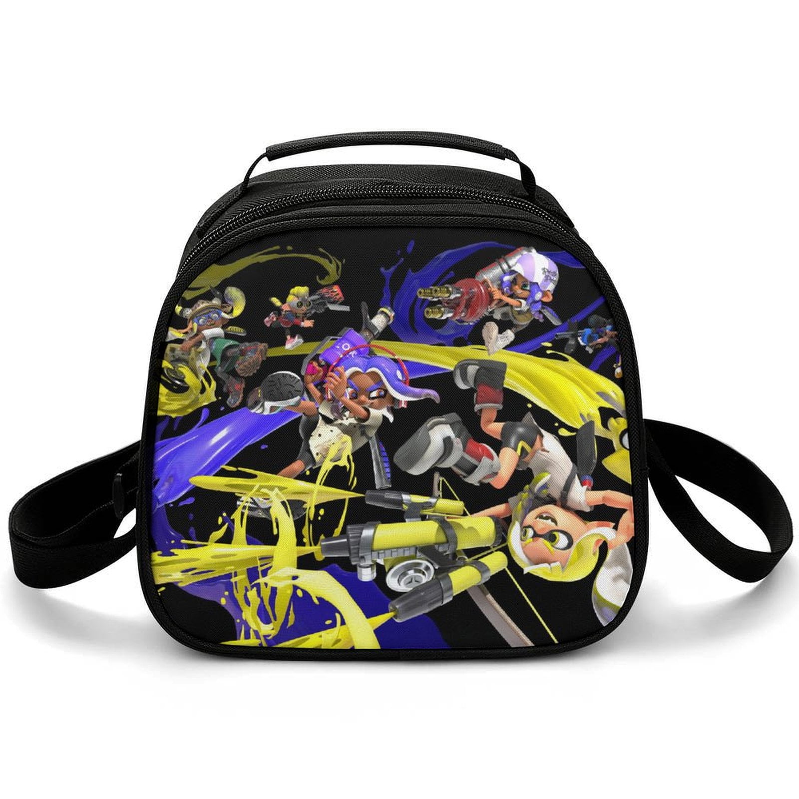 Splatoon Lunch Box Reusable Lunch Bag Insulated Portable Lunch Tote Bag ...