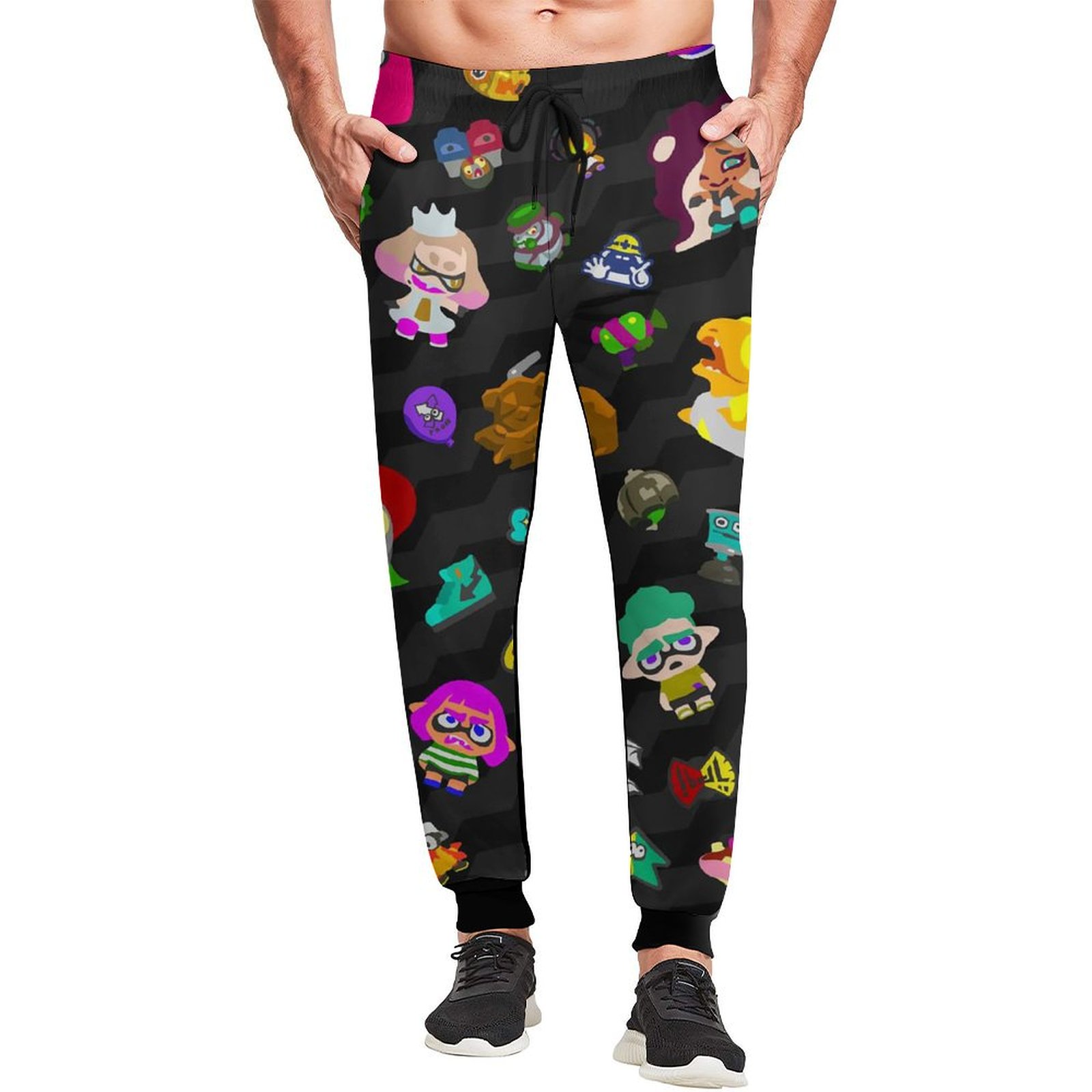Splatoon Mens Sweatpants Joggers Pants Workout Sports Trousers Casual ...