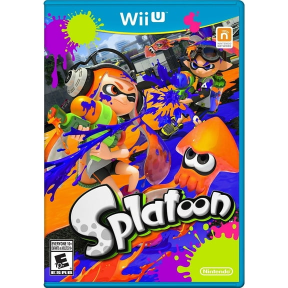 Nintendo Splatoon 2, Switch Game, Multiplayer Turf War, Gyro Controls ...
