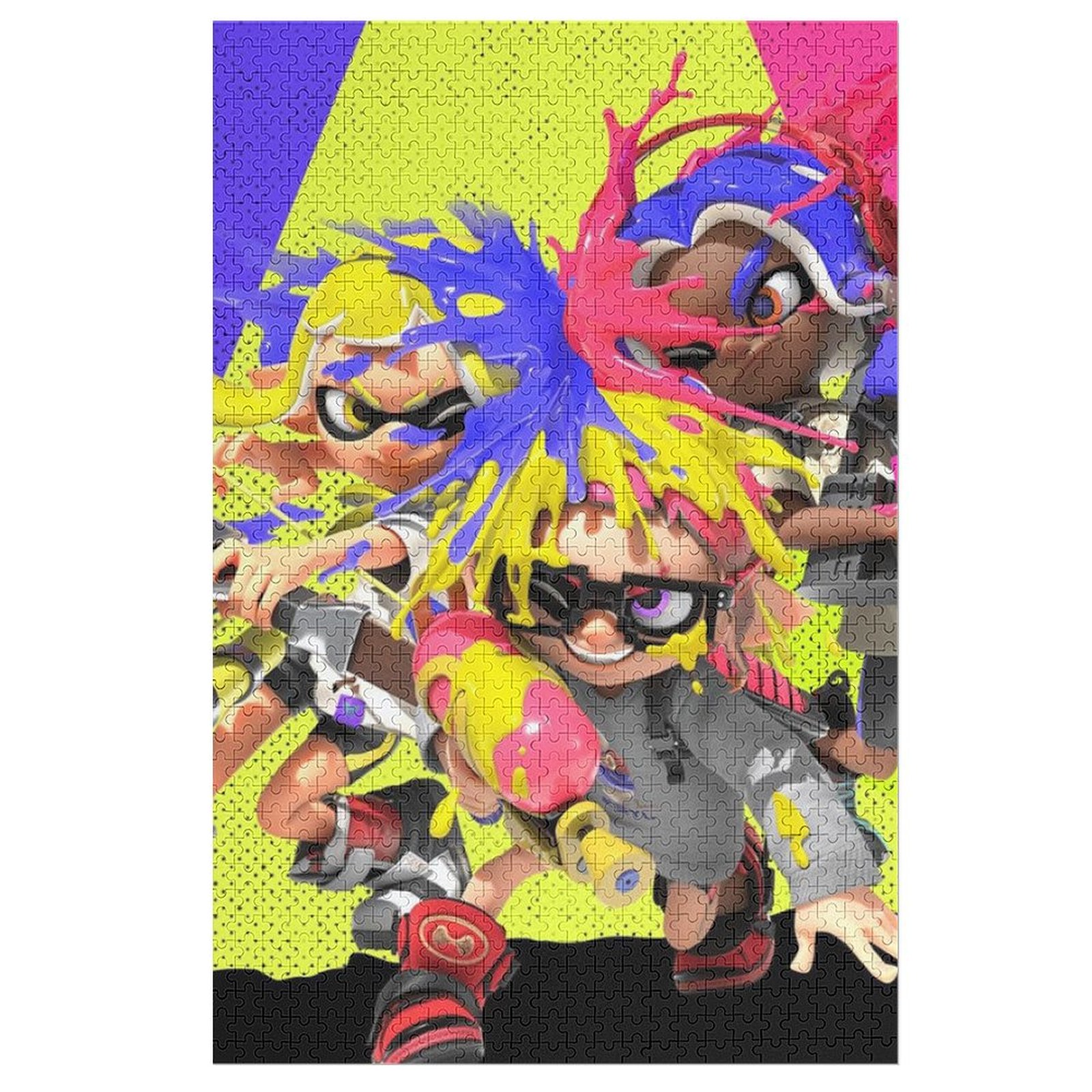 Splatoon Picture Puzzle 1000 PCS Wooden Puzzle Artwork Jigsaw Puzzles ...
