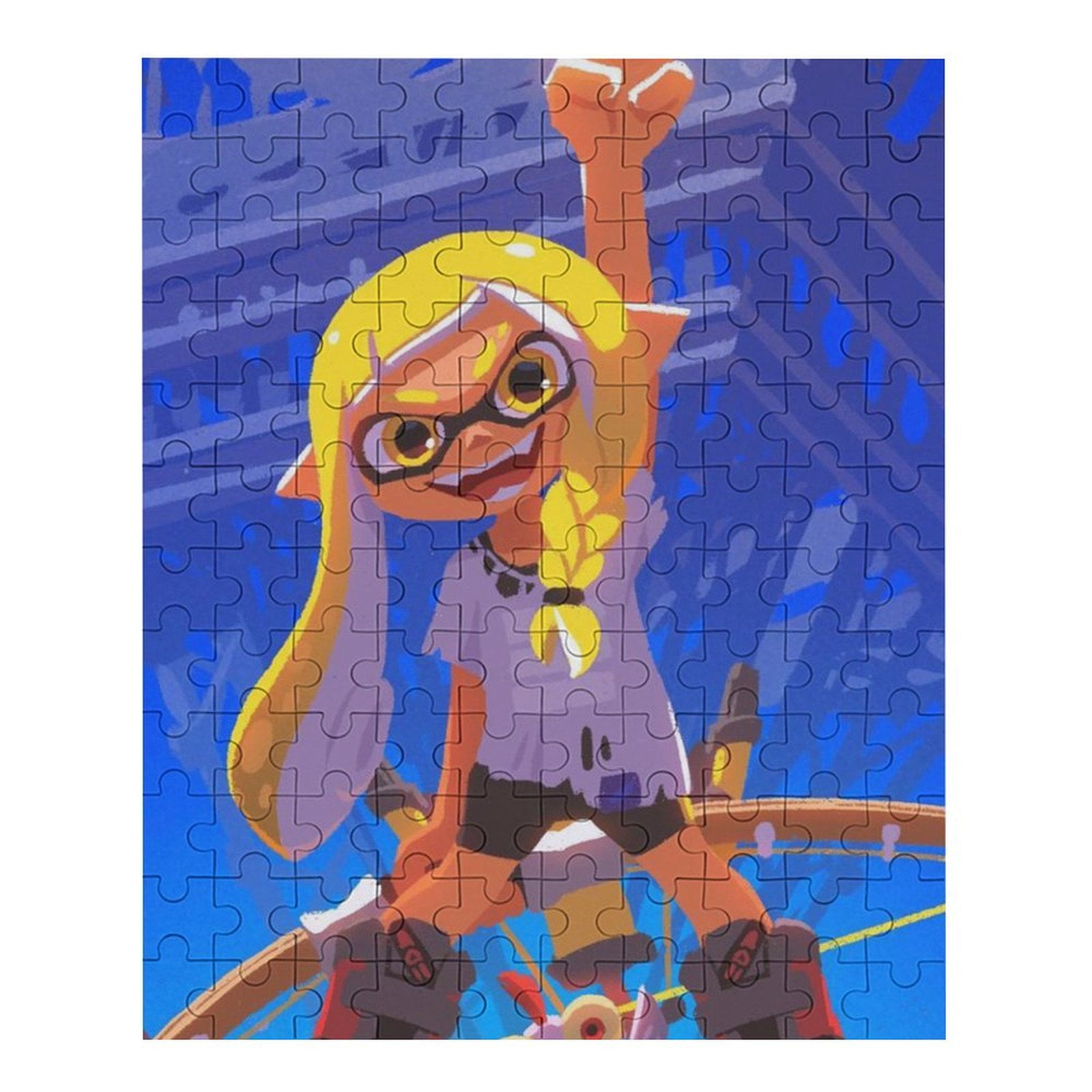 Splatoon Picture Puzzle 120 PCS Wooden Puzzle Artwork Jigsaw Puzzles ...