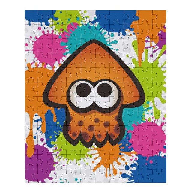 Splatoon Picture Puzzle 120 PCS Wooden Puzzle Artwork Jigsaw Puzzles ...