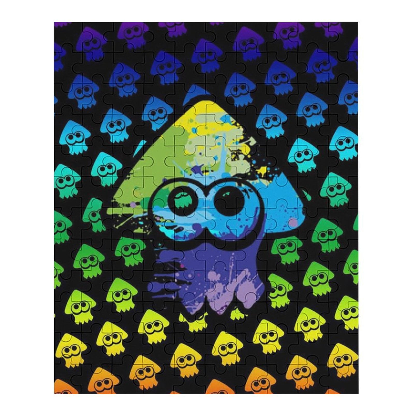 Splatoon Picture Puzzle 120 PCS Wooden Puzzle Artwork Jigsaw Puzzles ...